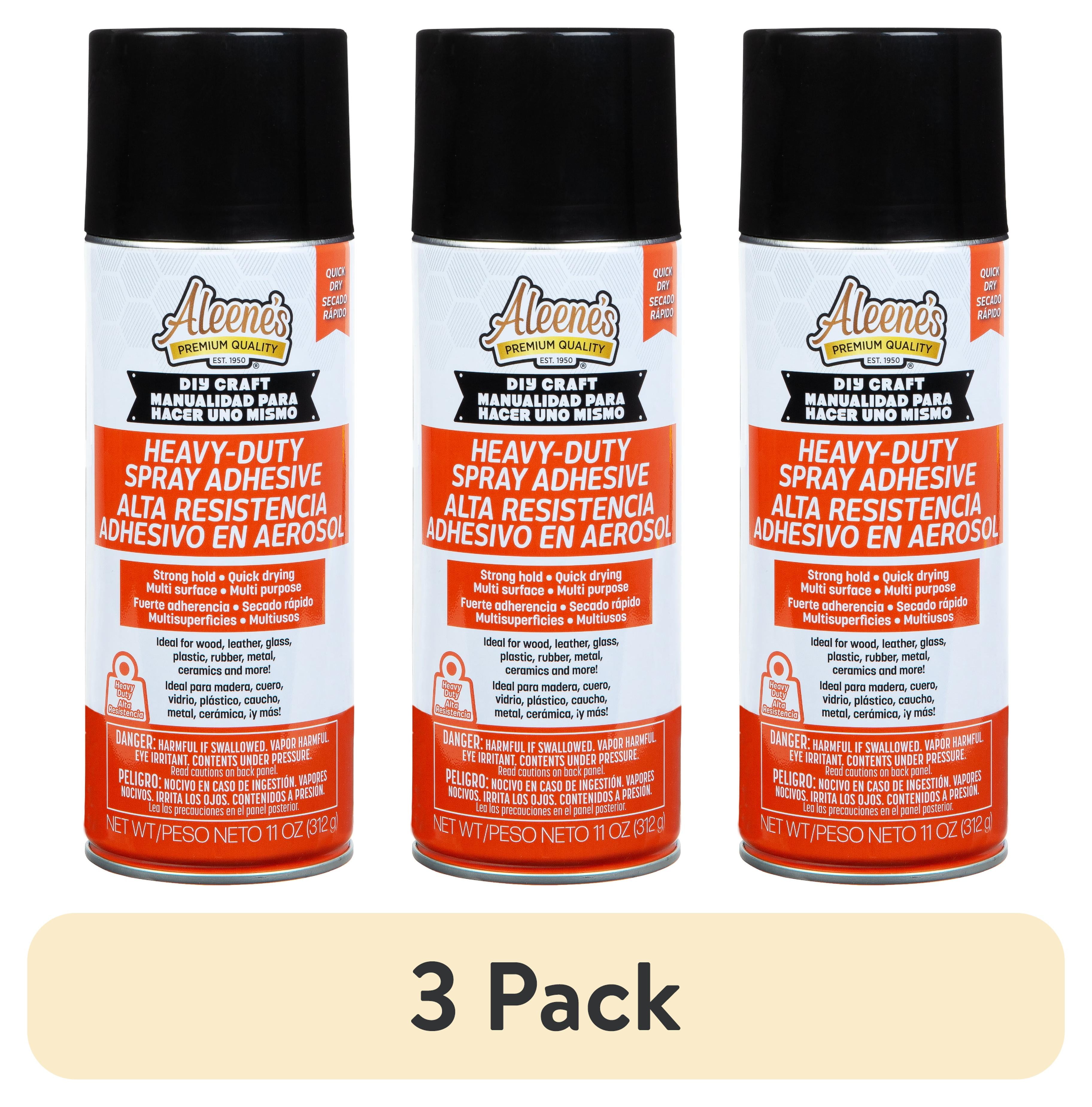 (3 pack) Aleene's DIY Craft Heavy-Duty Adhesive Spray 11 oz, Strong ...