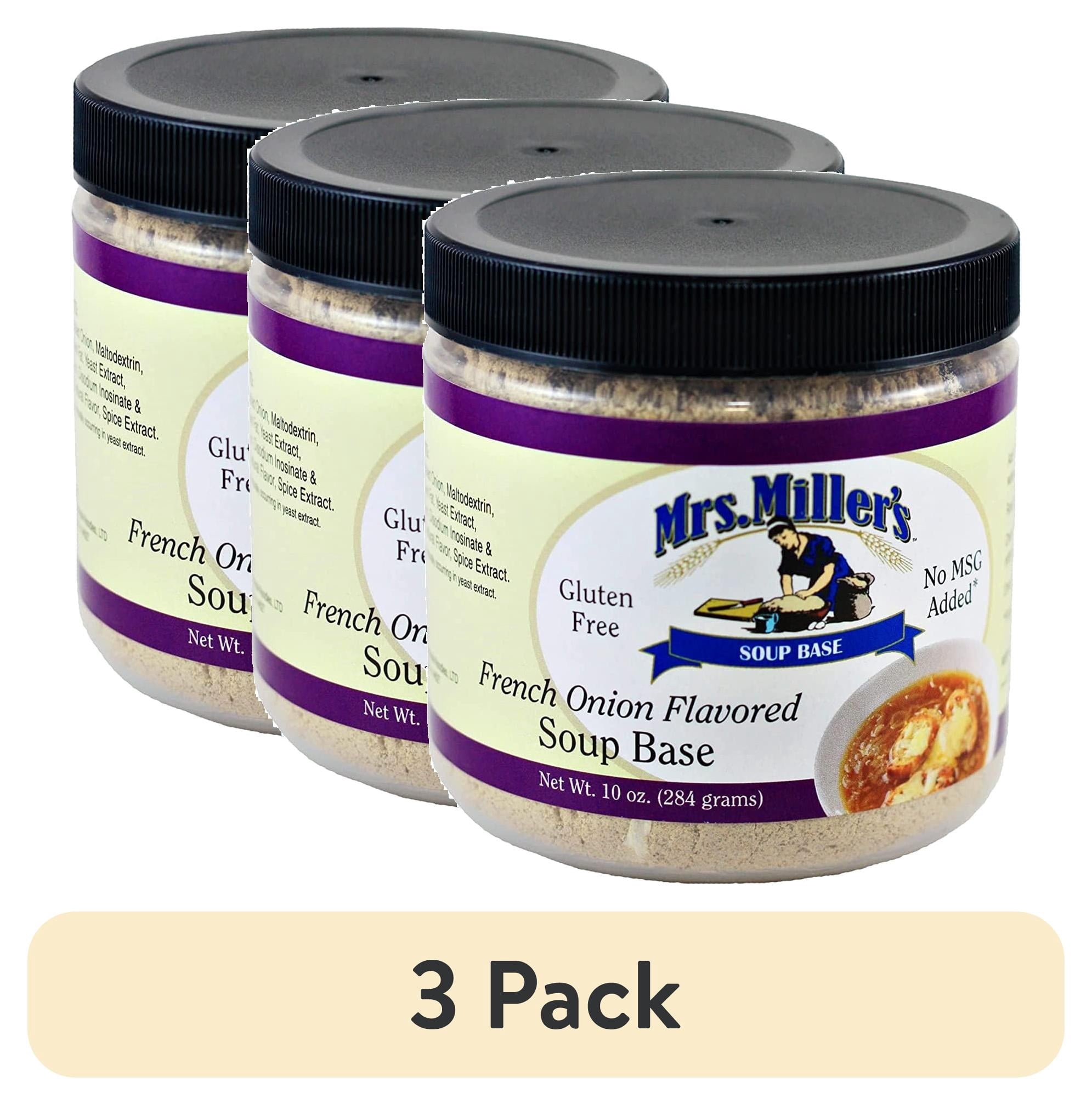 (3 pack) AmishTastes Mrs. Miller's French Onion Soup Base, Gluten Free ...