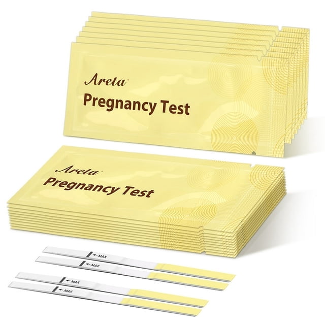 (3 pack) Areta Pregnancy Test Strips, 50-Count, Highly Accurate and ...