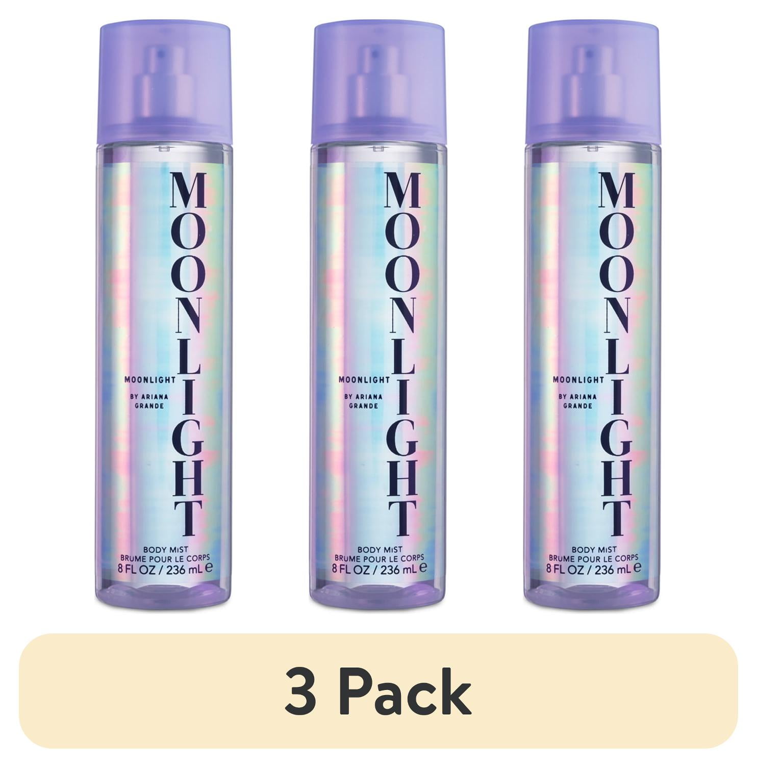 (3 pack) Ariana Grande Moonlight Body Mist for Women, 8 oz - Walmart.com