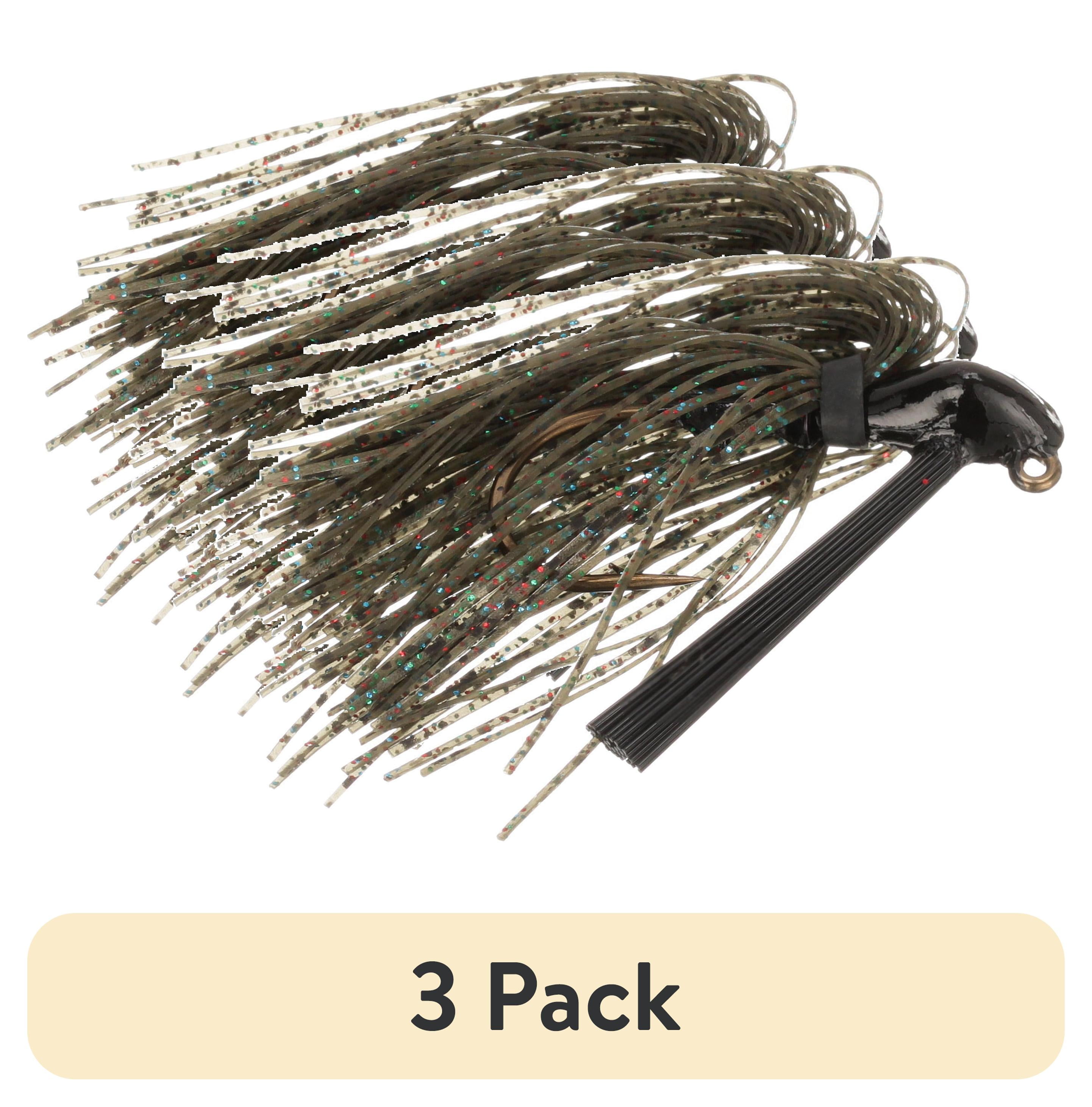 (3 pack) Arkie Lures Rattle Band Bass Jig, 3/8 oz, Blue Gill, RBJ-38-26 ...