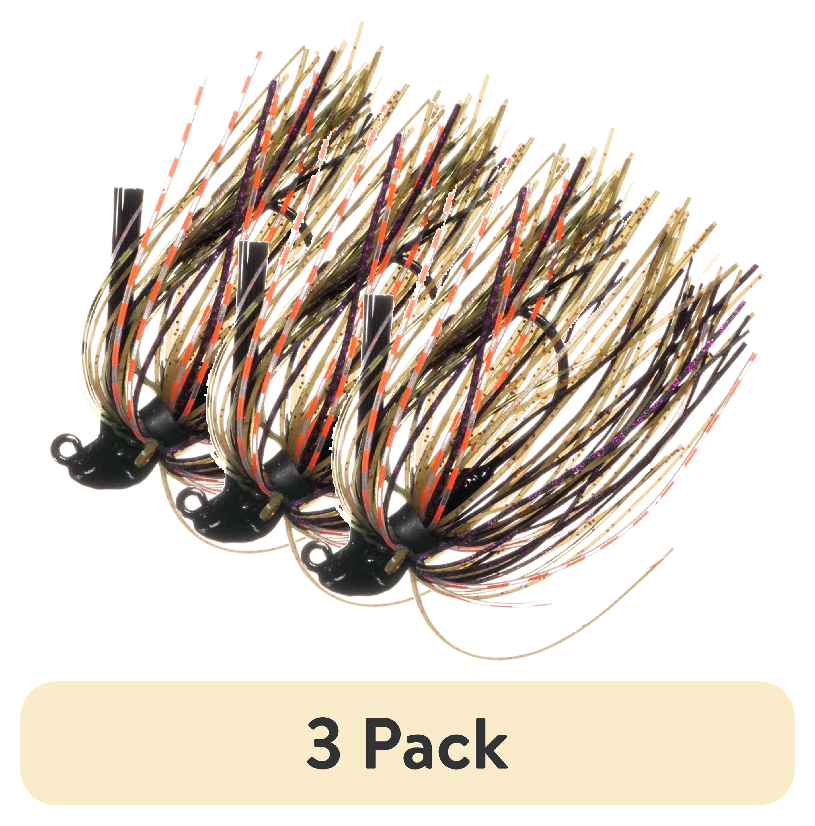 Arkie Lures Rattle Band Bass Jig 3/8 oz Missouri Craw 3 Pack for ...