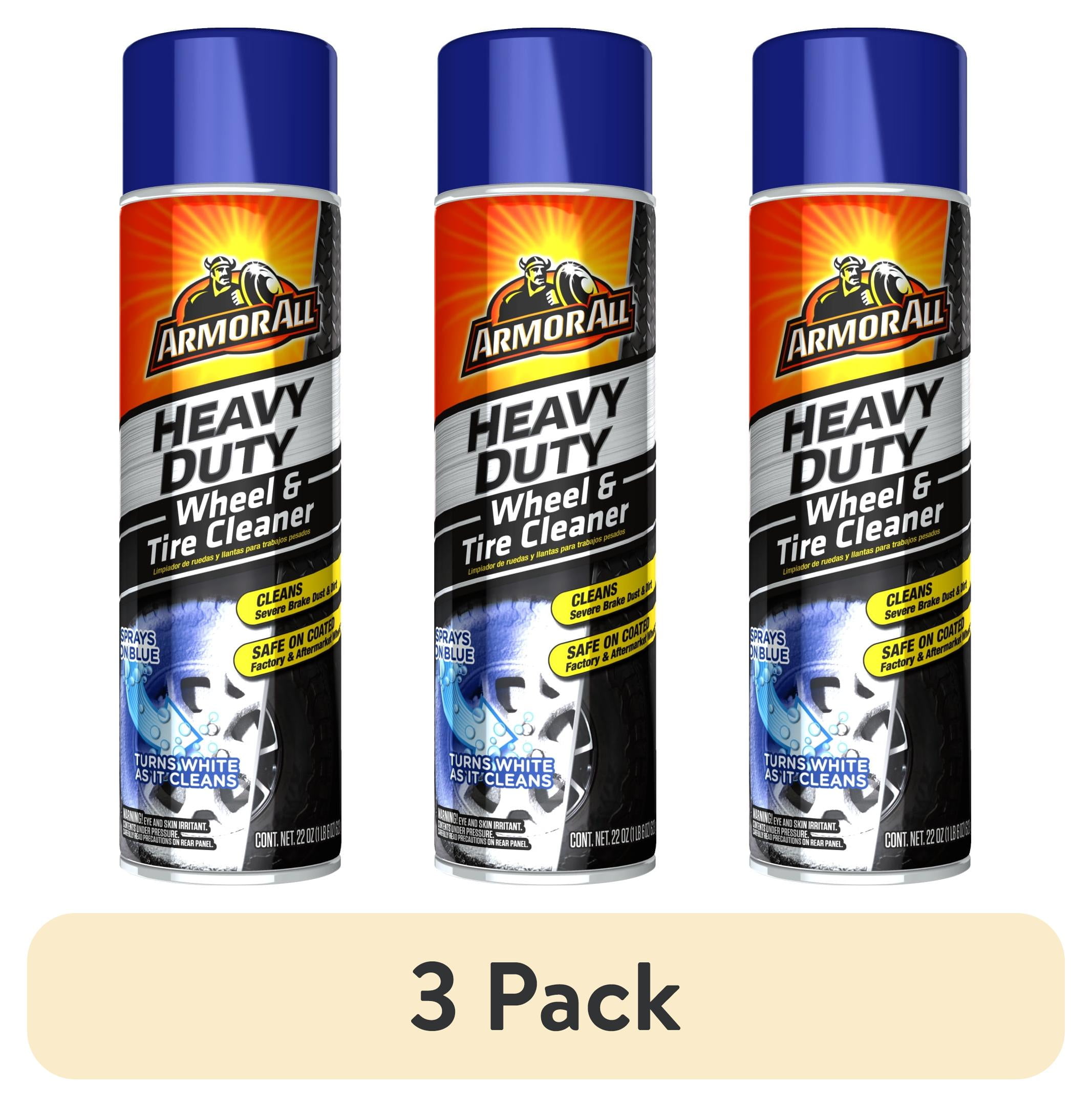 (3 pack) Armor All Heavy Duty Wheel and Tire Cleaner - 22 OZ - Walmart.com