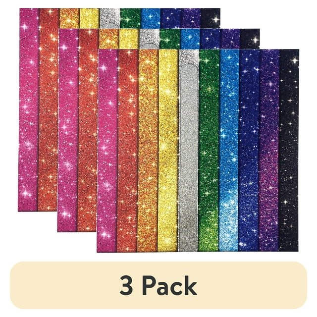 (3 pack) ArtSkills Glitter Paper for Arts and Crafts, Scrapbooking, 11 ...