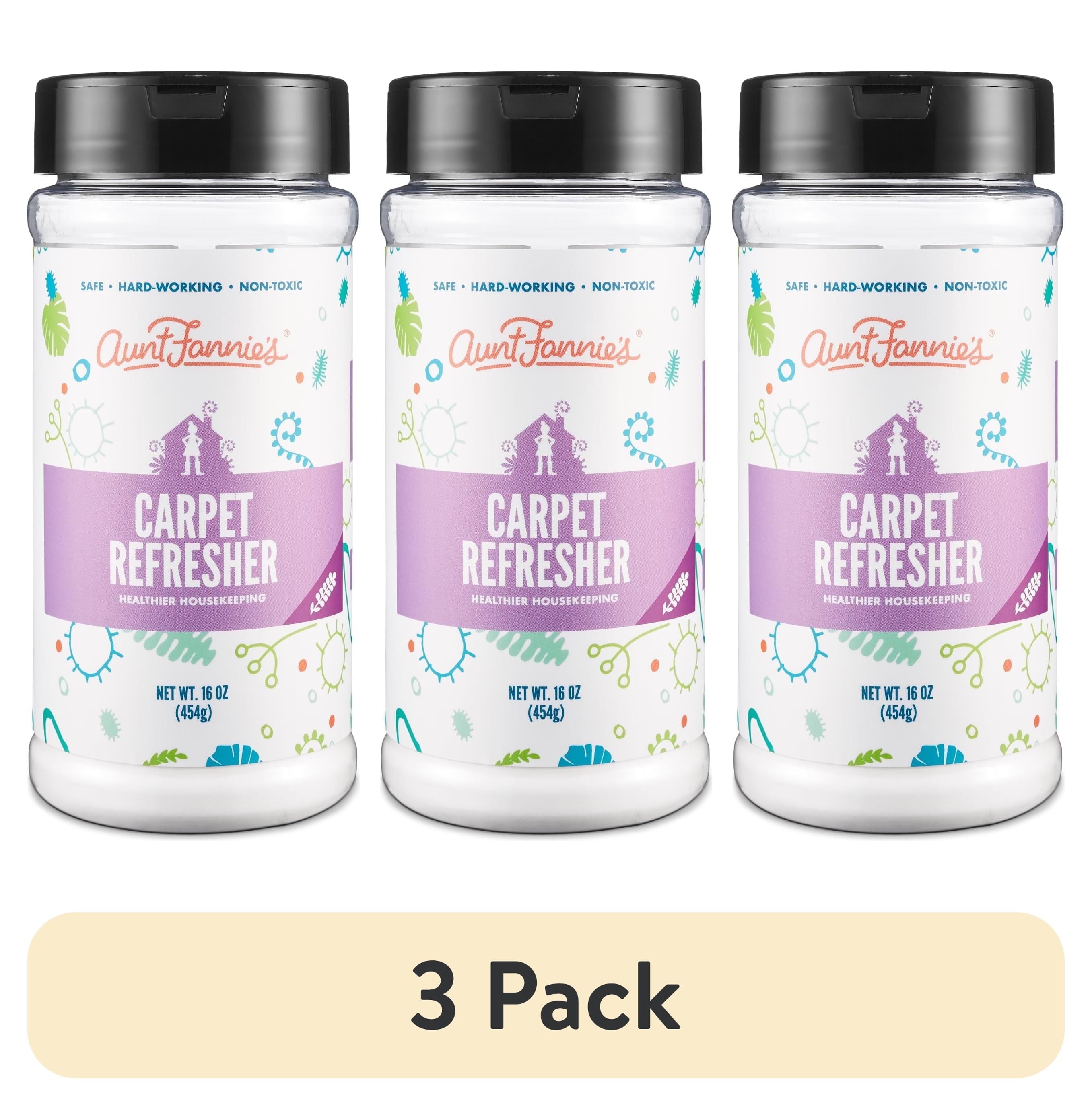 (3 pack) Aunt Fannie’s Carpet Refresher & Odor Neutralizer Powder ...