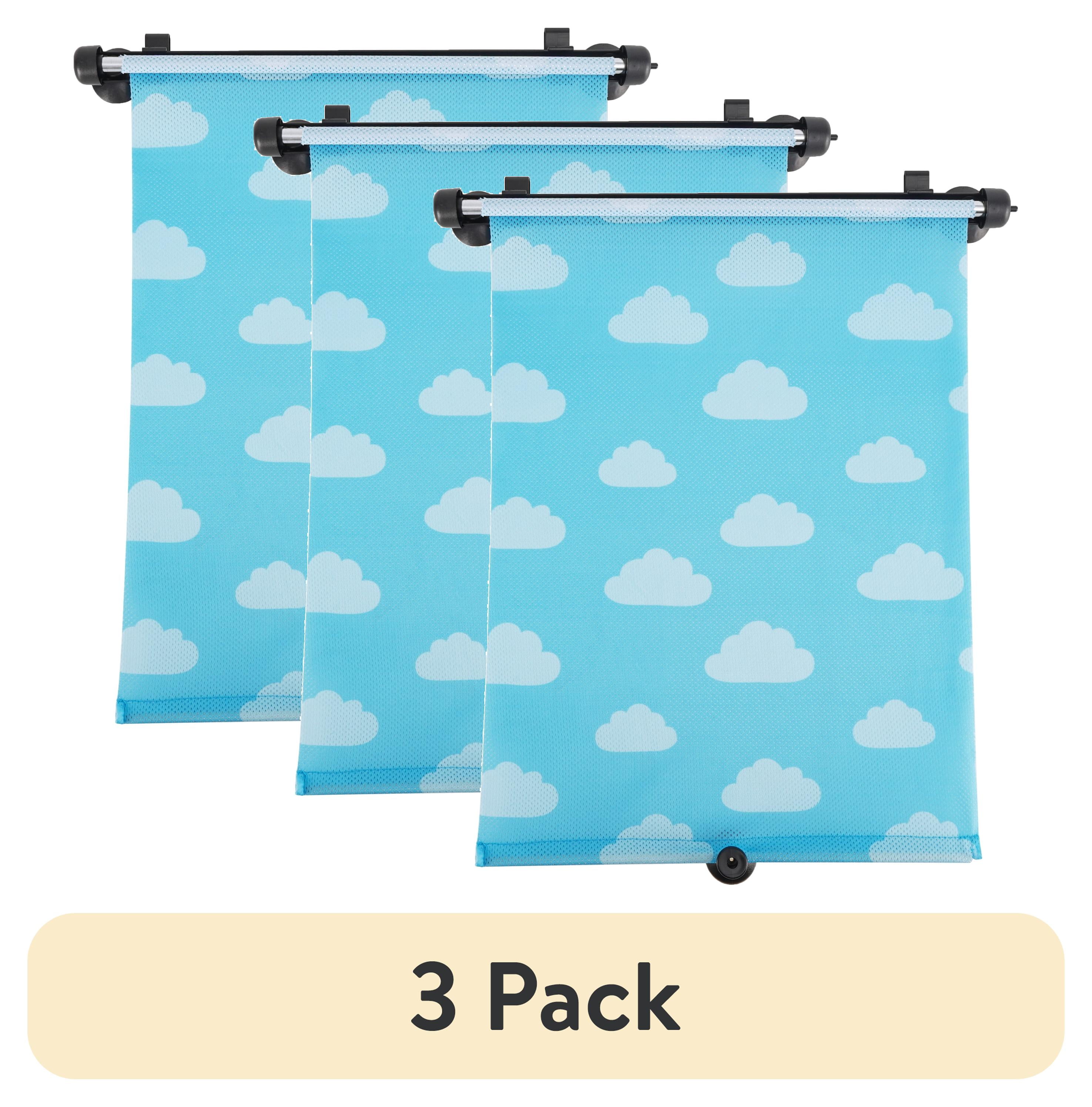 (3 pack) Auto Drive 1 Count Blue Retractable Cloud Roller Windshield ...