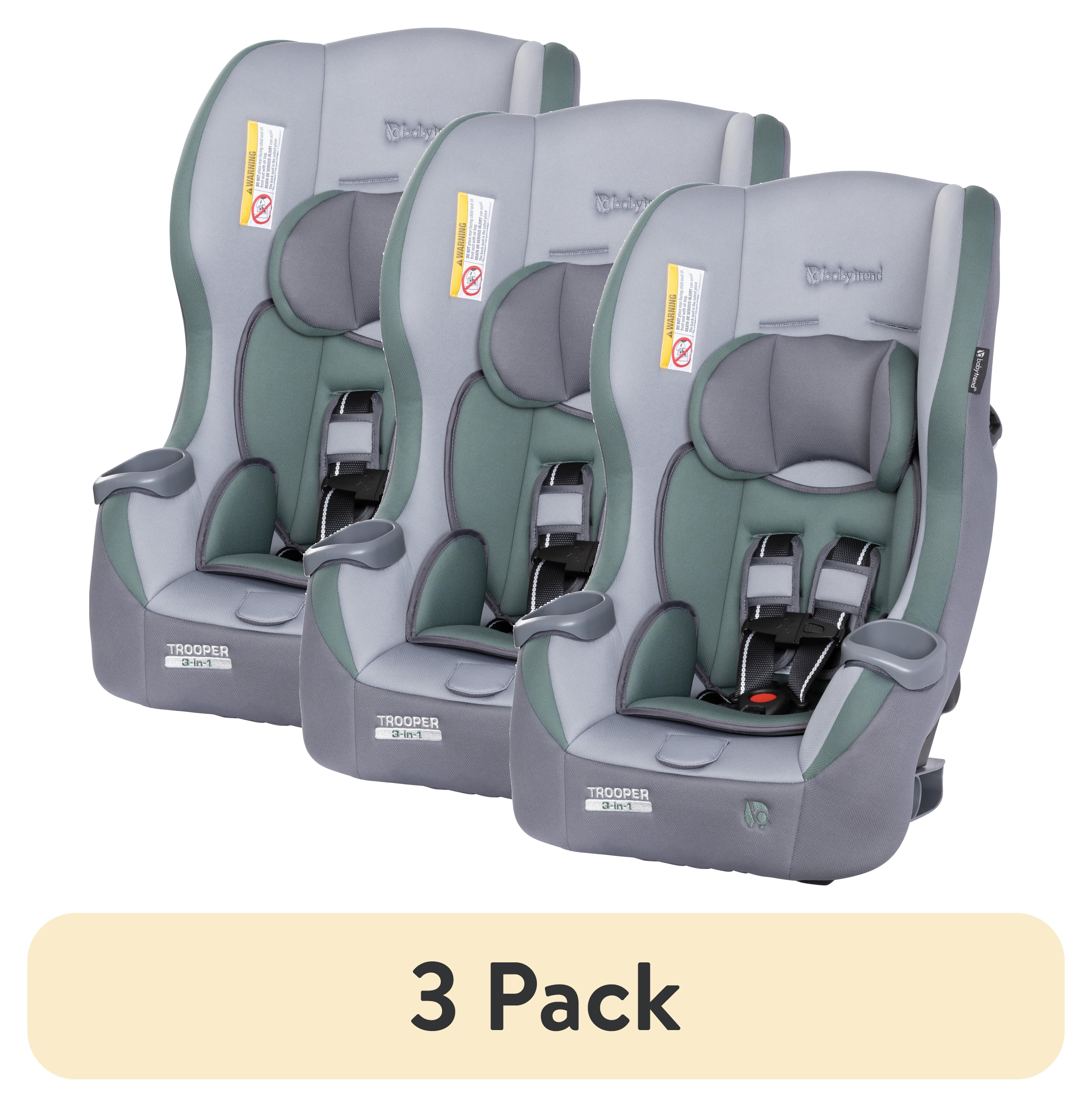 (3 pack) Baby Trend Trooper 3-in-1 Convertible Car Seat - Dash Sage ...