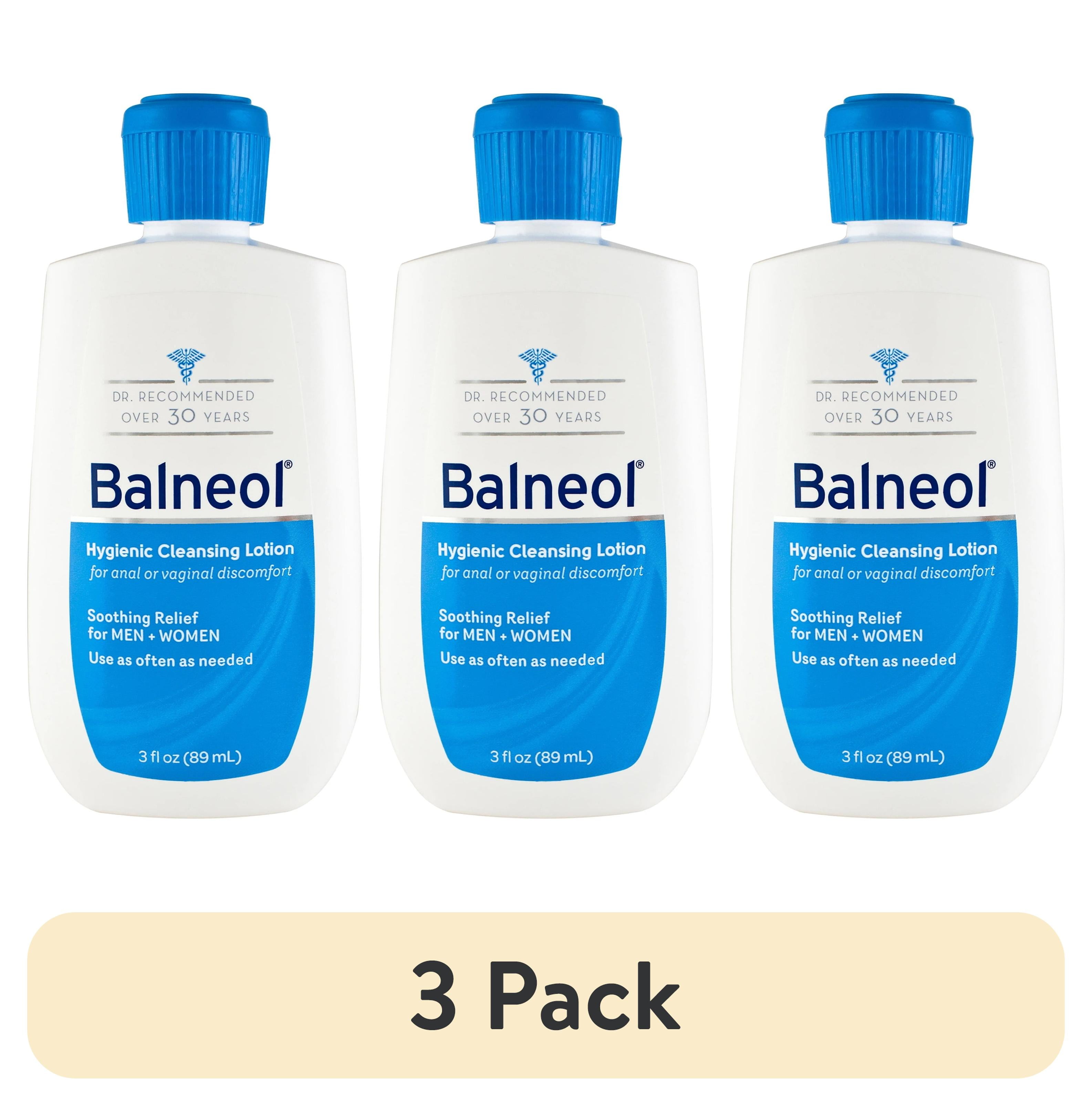 (3 pack) Balneol Hygienic Cleansing Lotion, Soothing Relief for ...