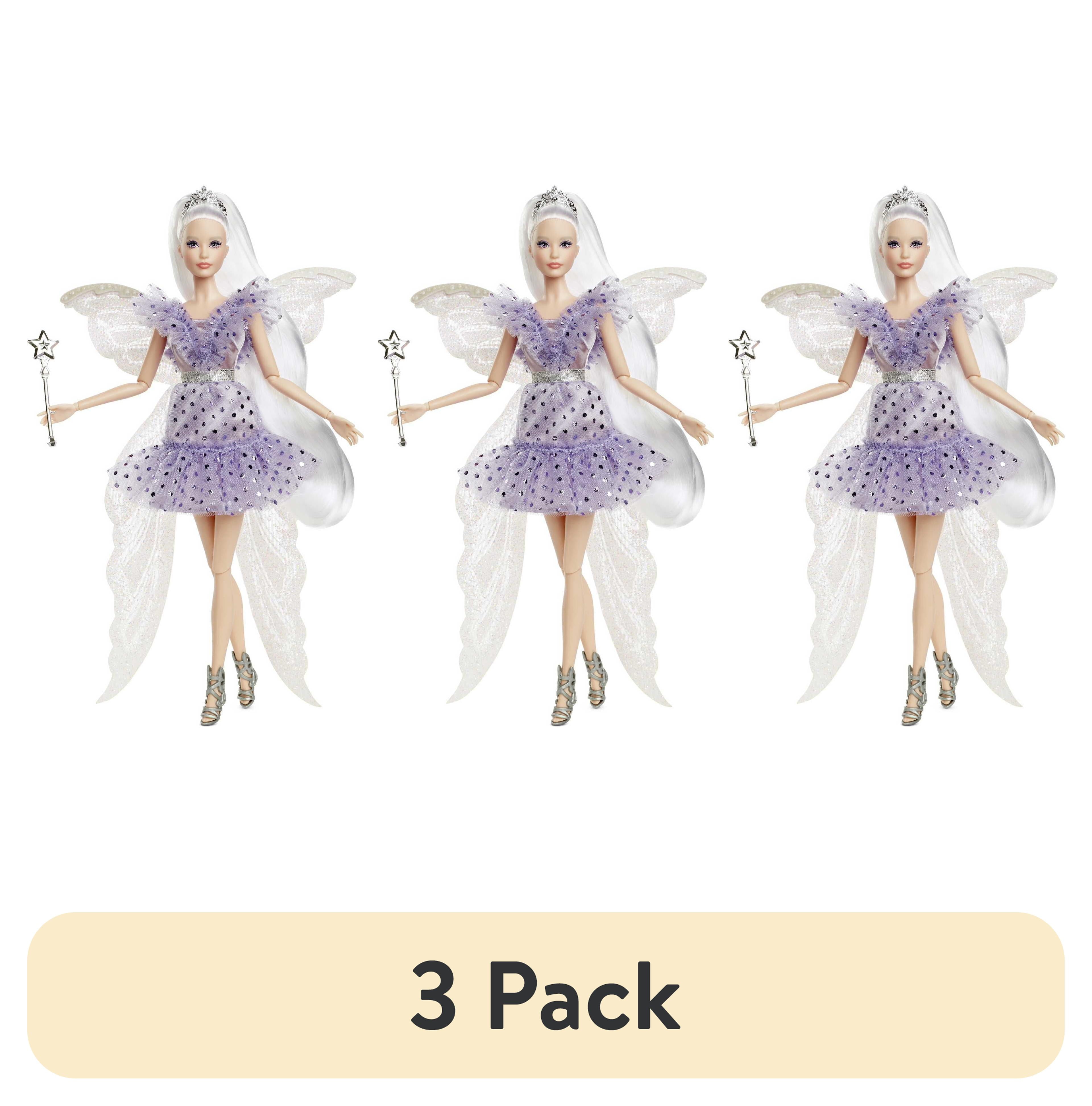 (3 pack) Barbie Signature Collectible Tooth Fairy Doll with Shimmery ...