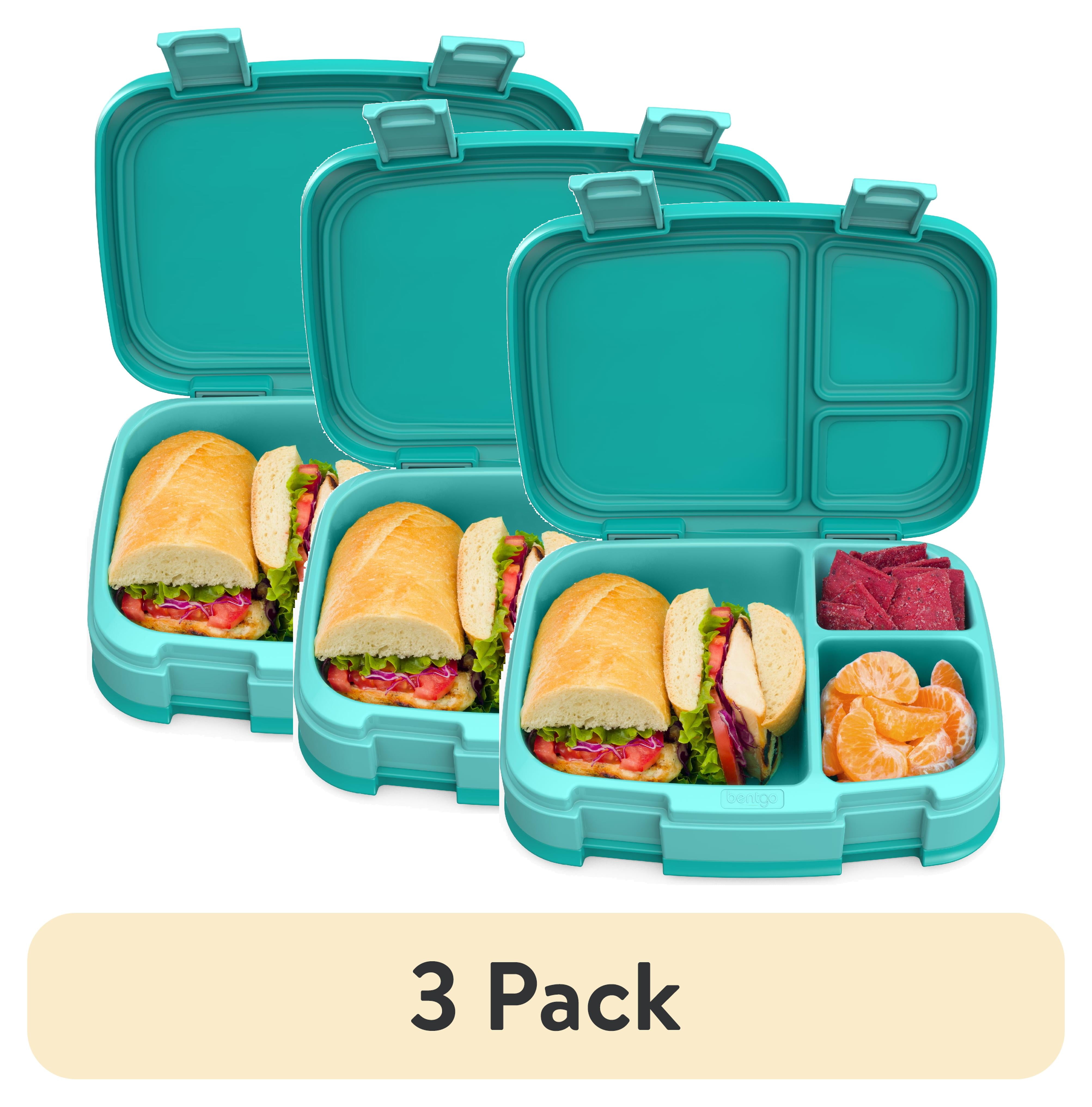 Bentgo Fresh Leak-Proof 4-Compartment Bento Lunch Box with Divider, BPA ...