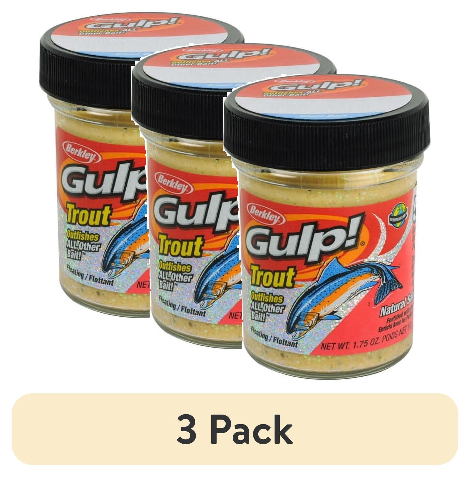(3 pack) Berkley Gulp!® Trout Dough - Walmart.com