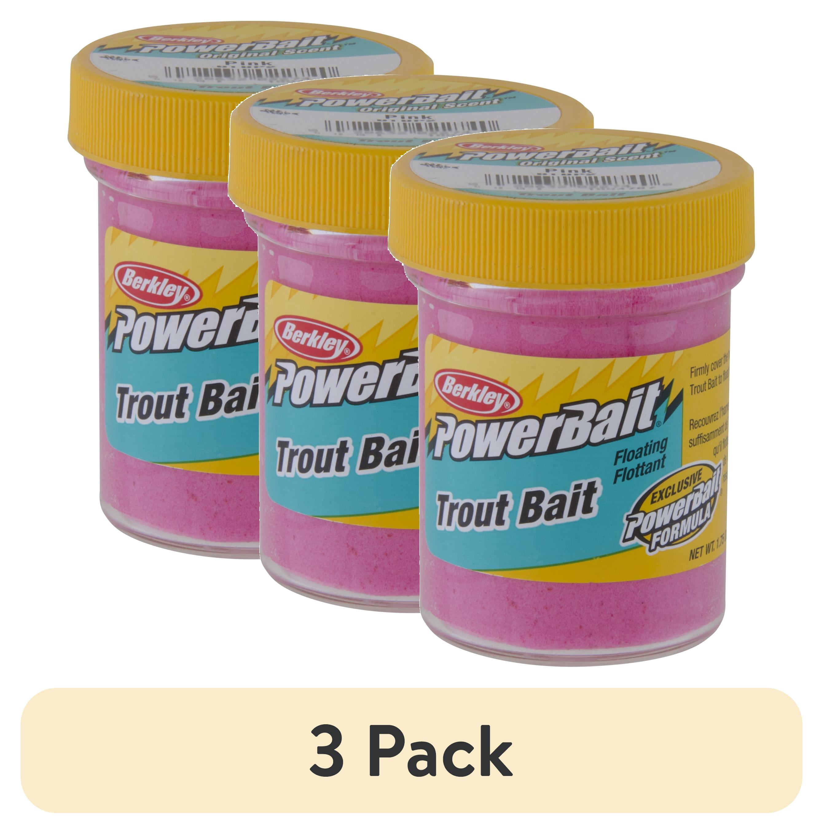 (3 pack) Berkley PowerBait Trout Fishing Dough Bait - Walmart.com