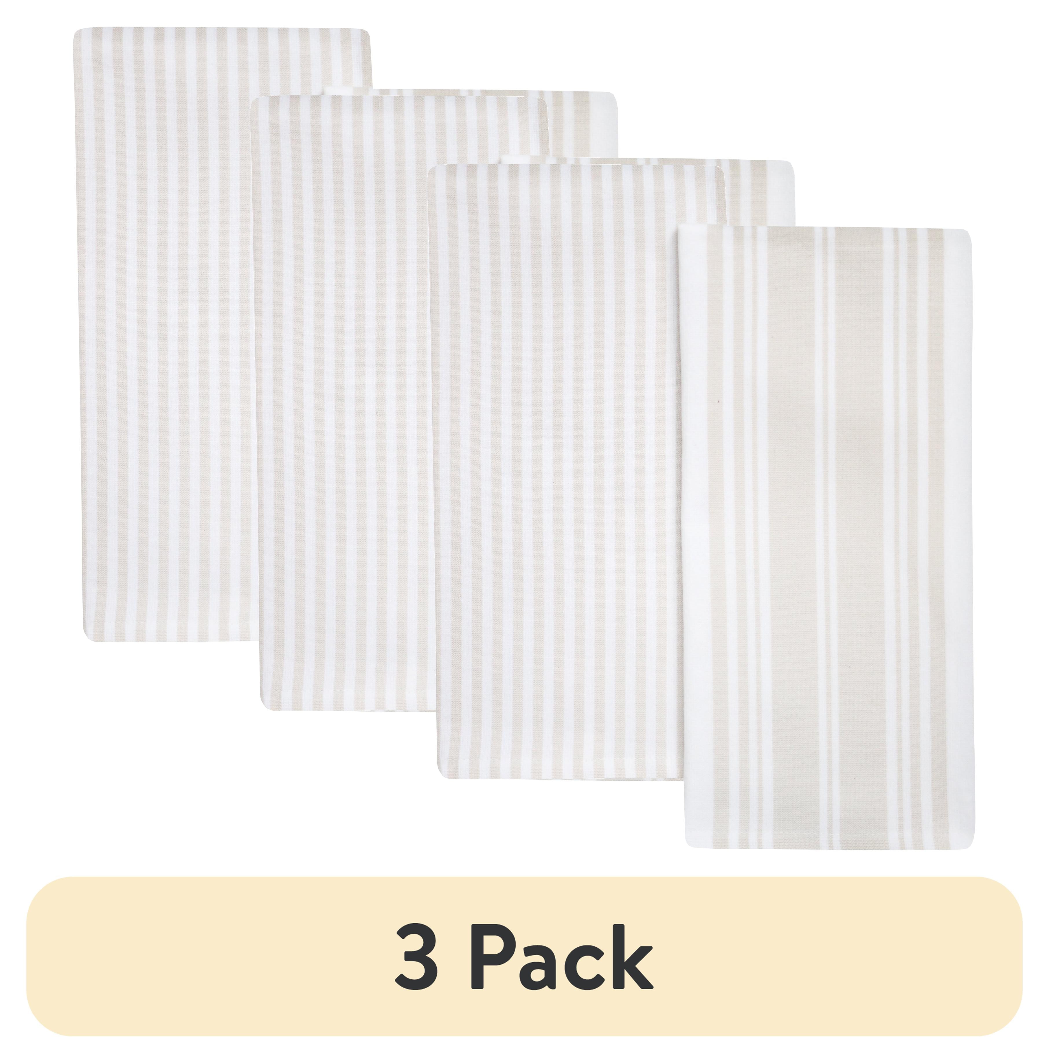 (3 pack) Better Homes & Gardens 2 Piece Culinary Kitchen Towel, Papyrus ...