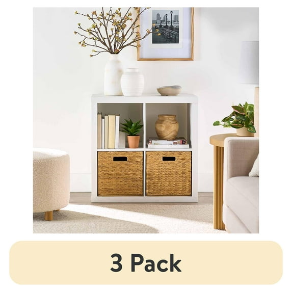 Free Shipping! Better Homes & Gardens 4-Cube Storage Organizer White ...