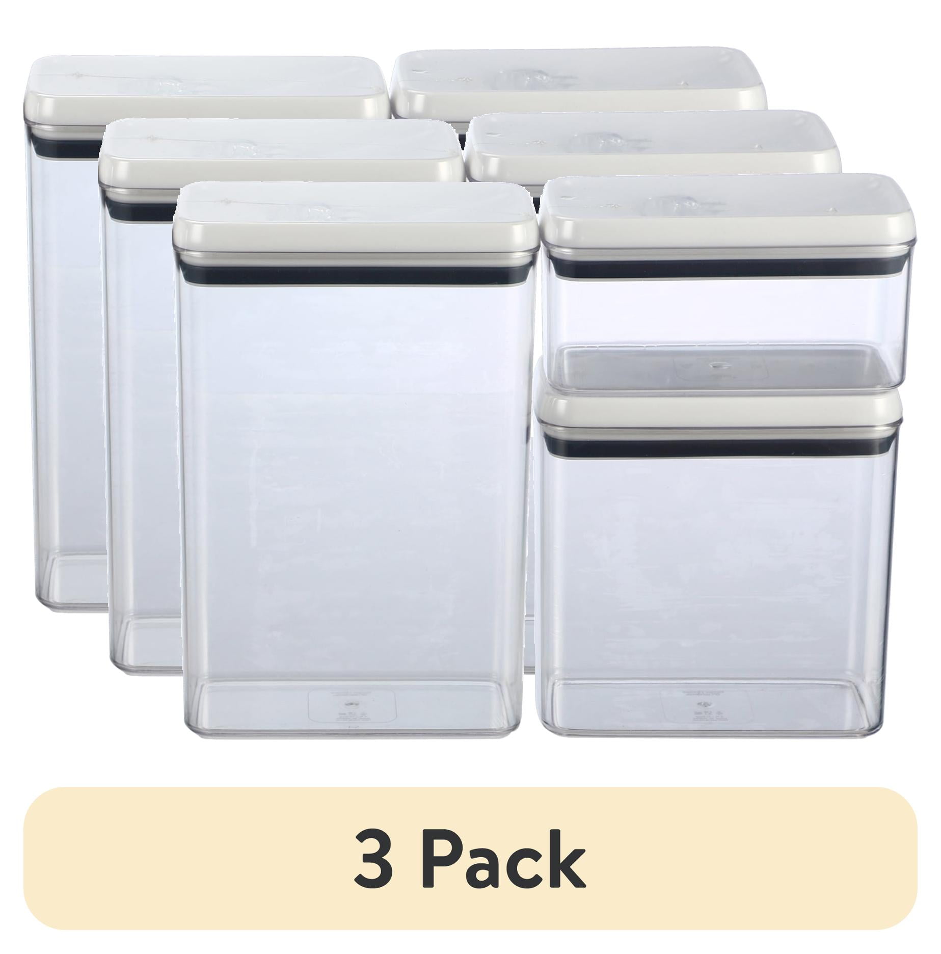 (3 pack) Better Homes & Gardens Canister Pack of 3 - Flip-Tite ...