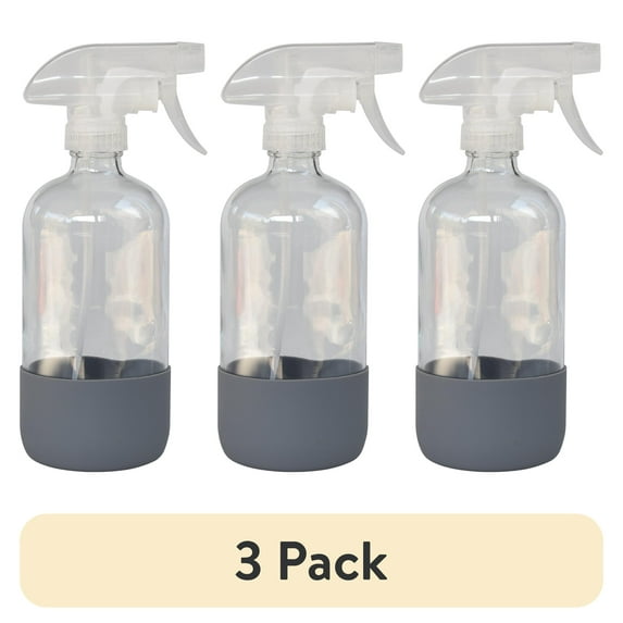 (3 pack) Better Homes & Gardens Glass Spray Bottle,16 Fluid oz, 1 Pc ...
