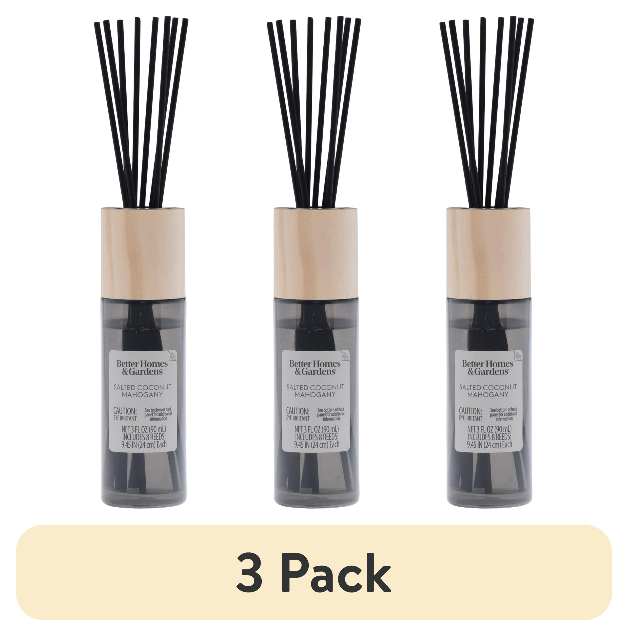 (3 pack) Better Homes and Gardens Salted Coconut and Mahogany Scented ...