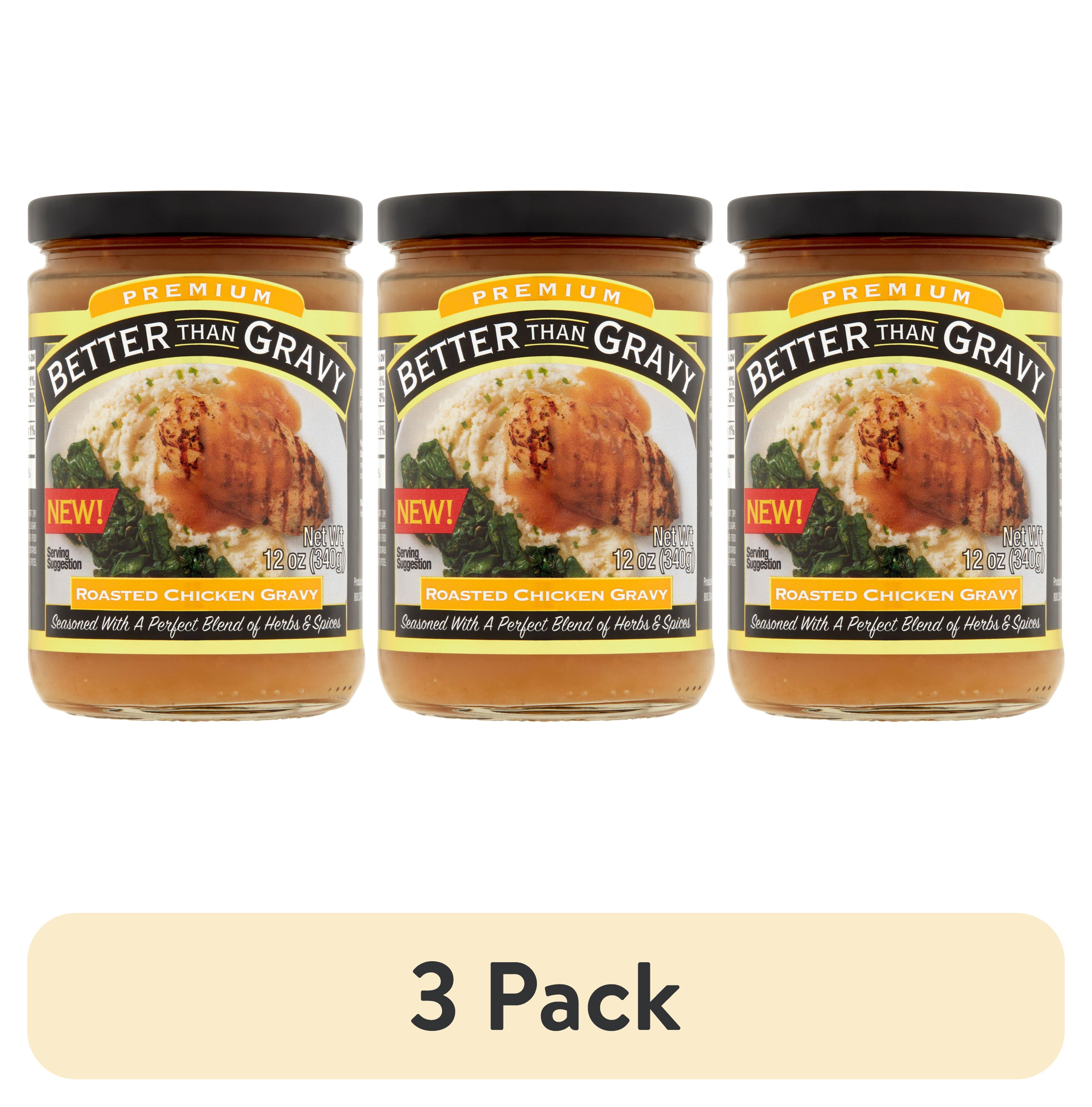 (3 pack) Better Than Gravy, Premium Roasted Chicken Gravy, Shelf-Stable ...