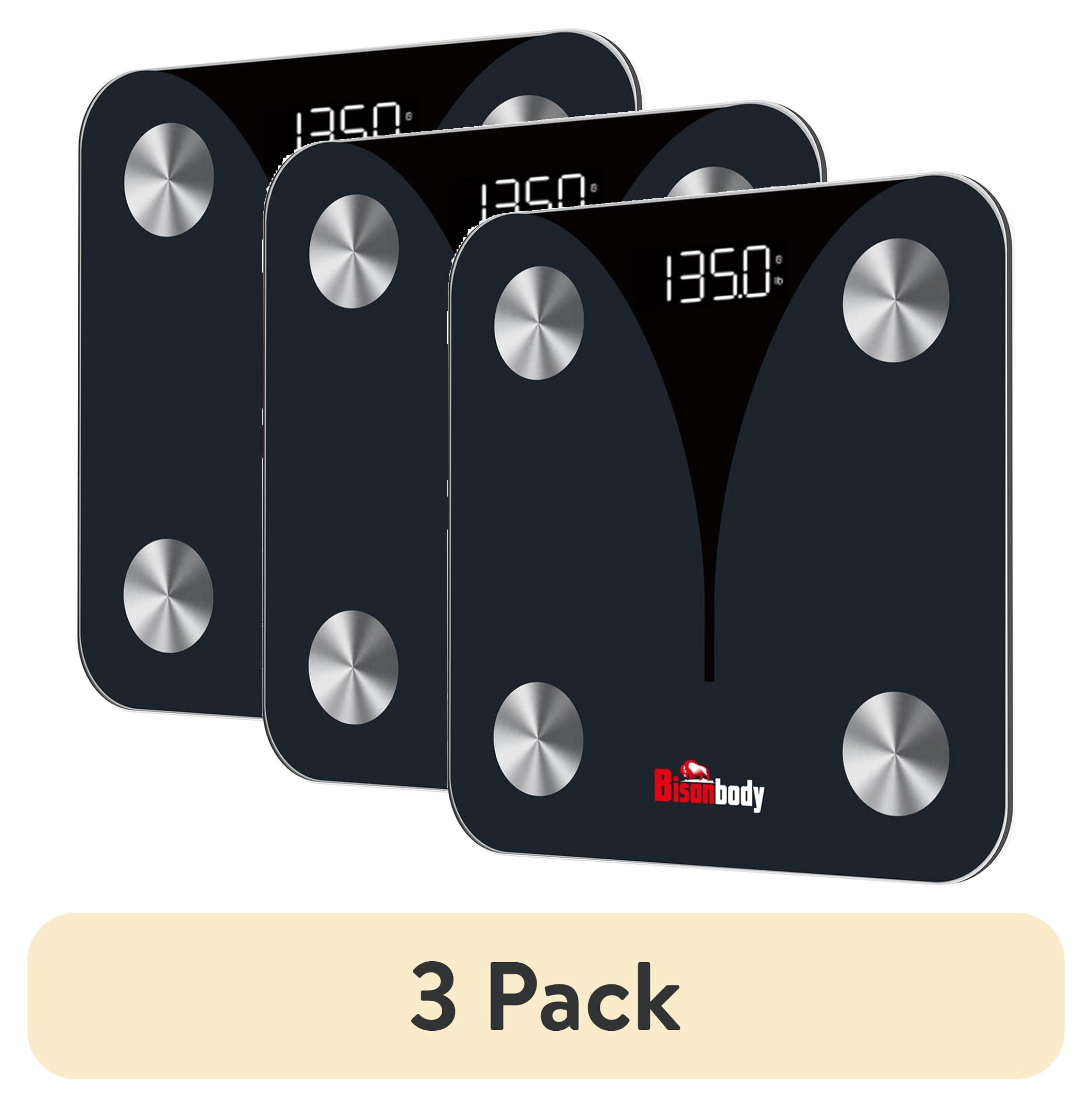 (3 pack) Bisonbody Smart Body Scale & Digital Height Tracker – 20 Body ...