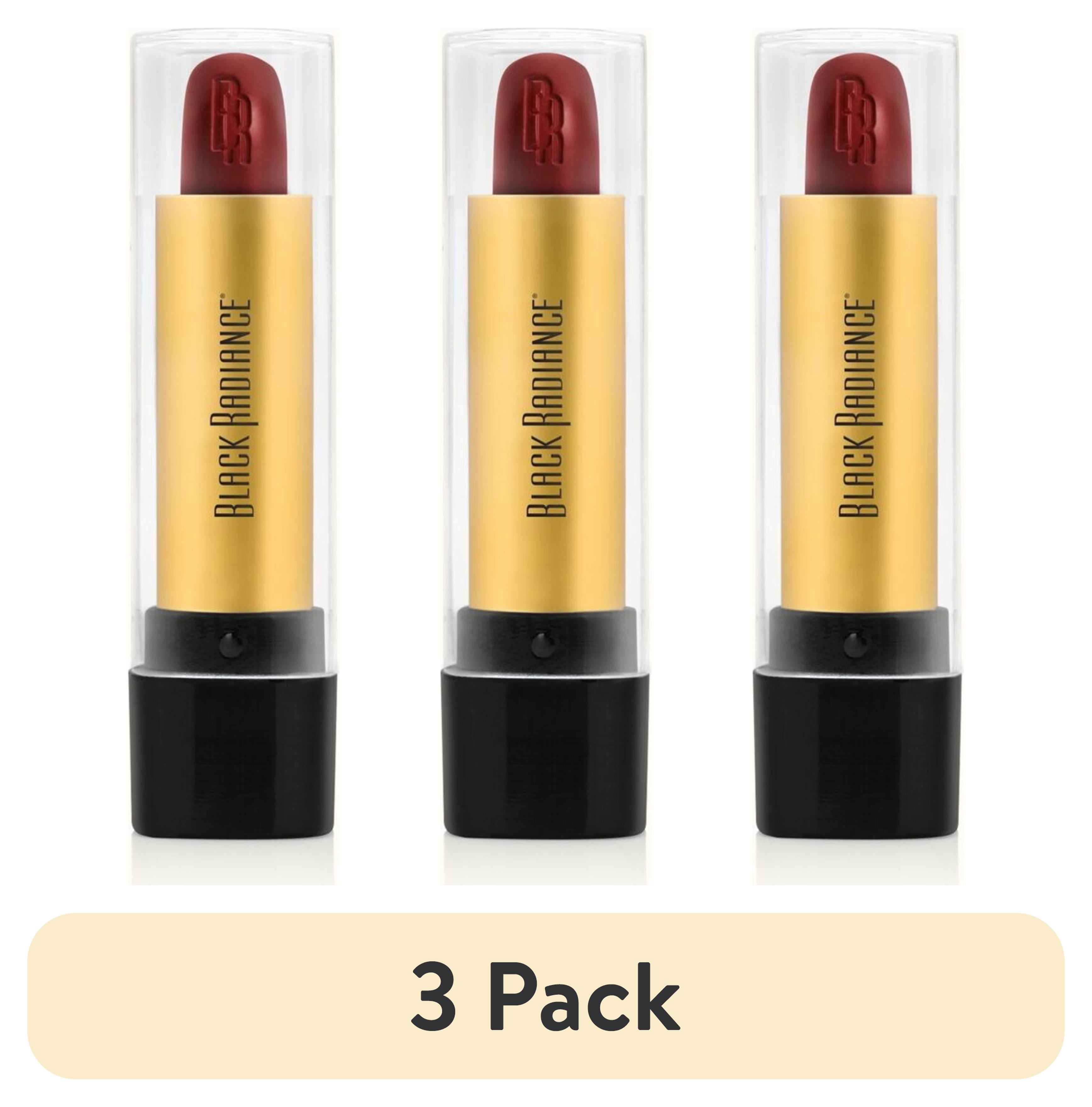 (3 pack) Black Radiance Perfect Tone Lip Color Lipstick - Reggae Red ...