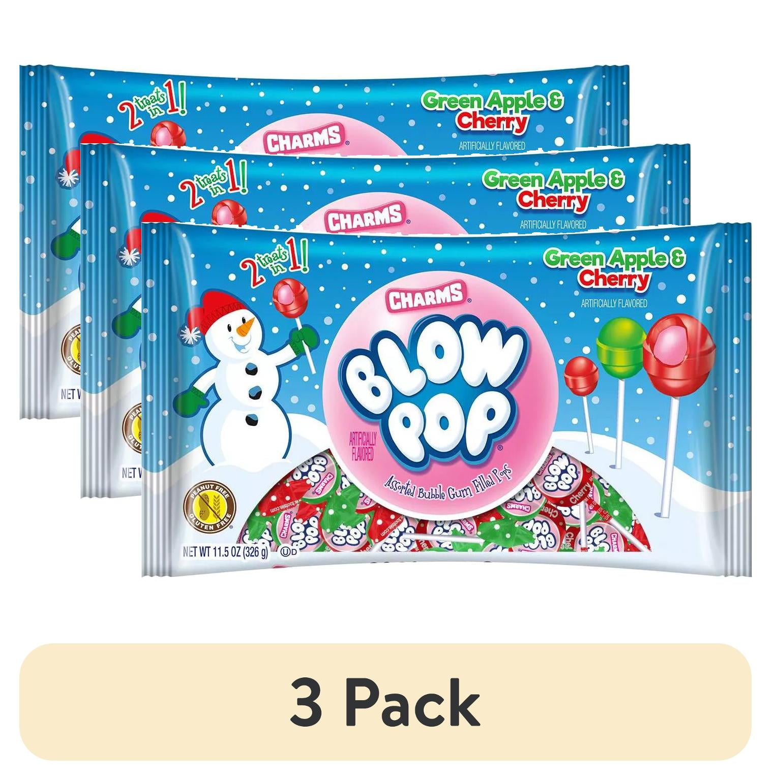 (3 pack) Blow Pops Christmas Suckers - 11.5oz - Walmart.com