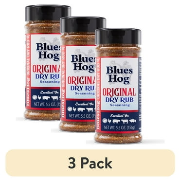 Blues Hog All In BBQ Seasoning, Gourmet All Purpose Rub, All-Natural ...