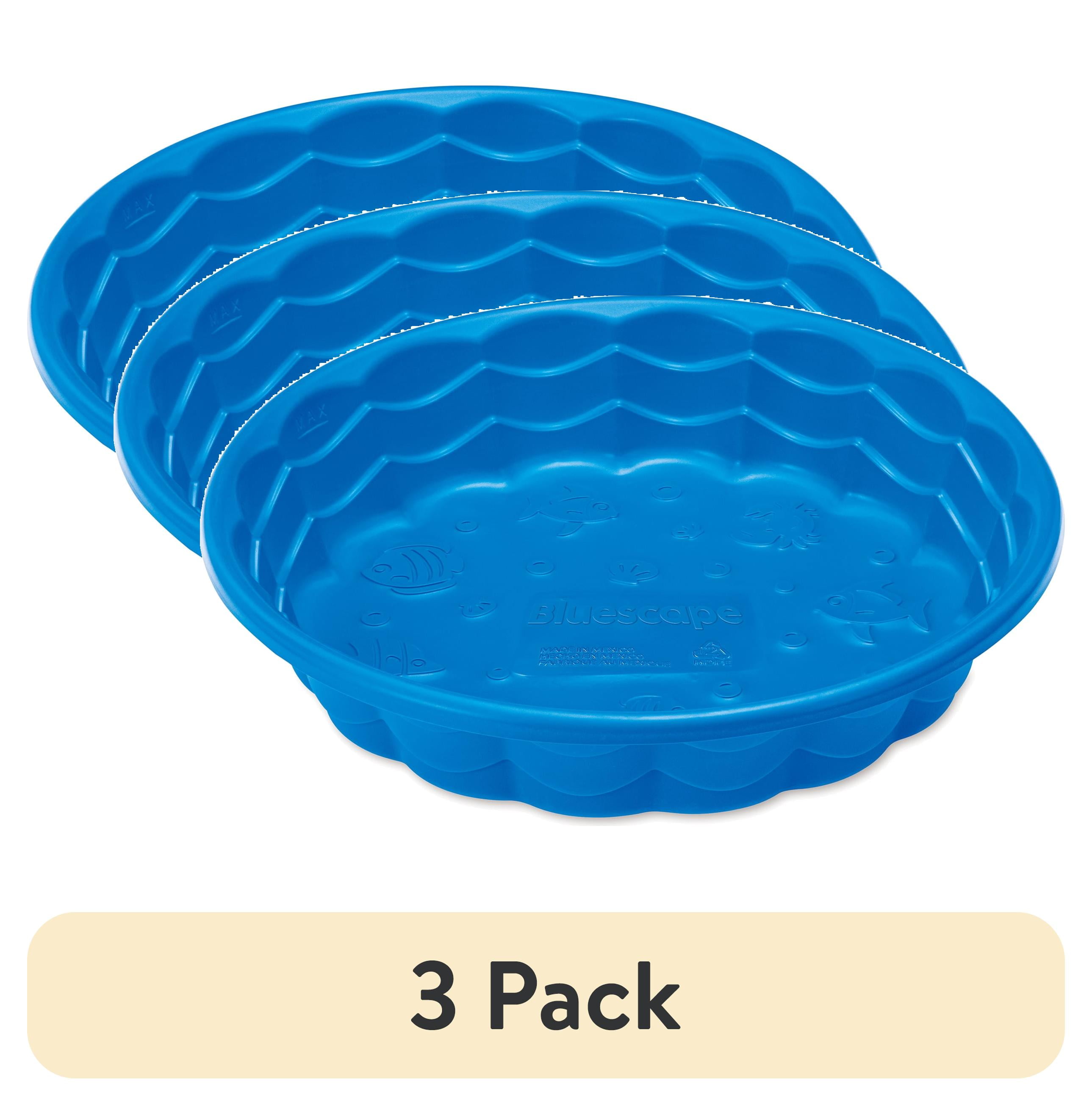 (3 pack) Bluescape 36" Blue Wading Kiddie Pool, Age 2 & up, Unisex ...