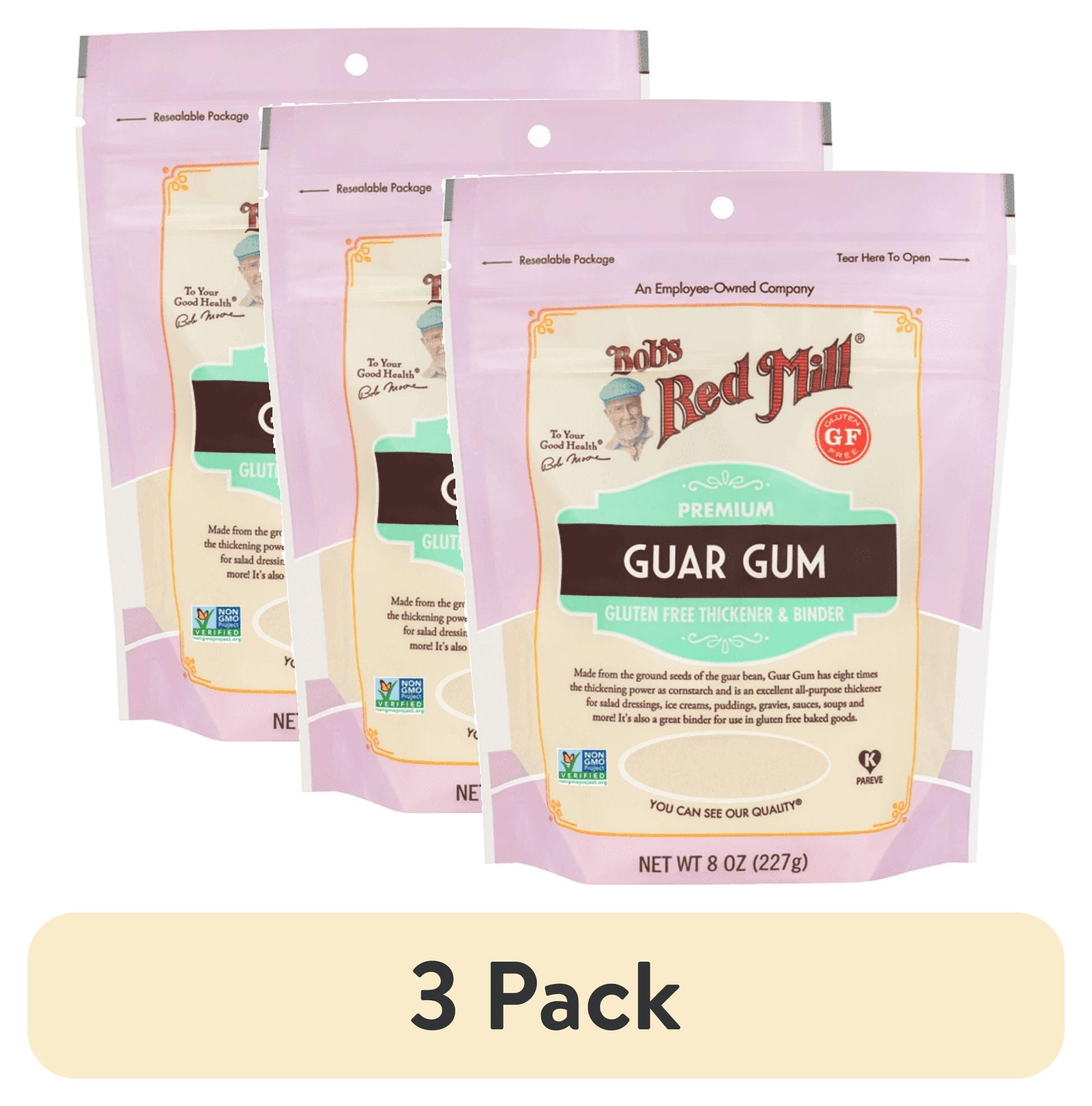 (3 pack) Bob's Red Mill Guar Gum, 8-ounce - Walmart.com