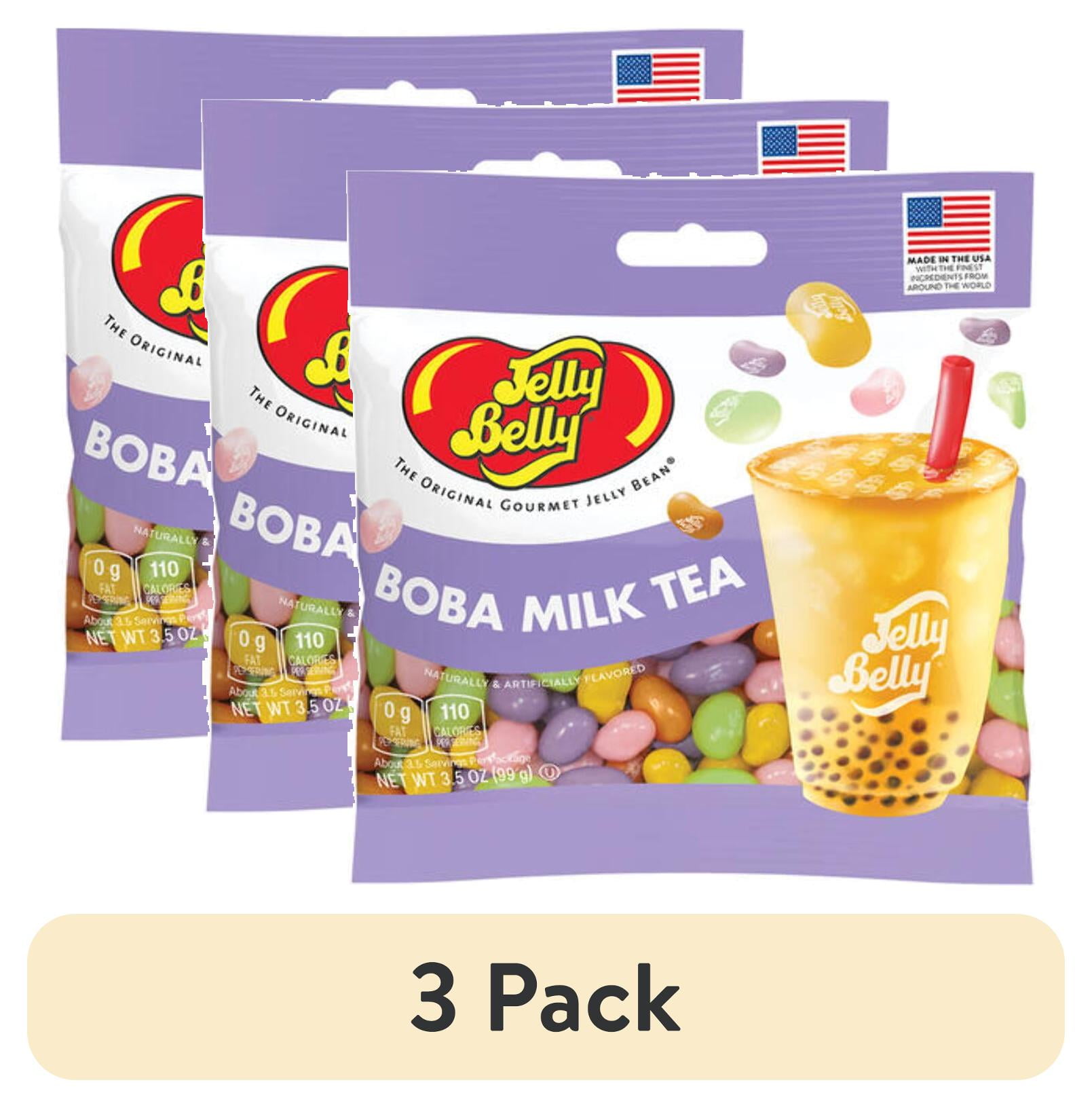 (3 pack) Boba Milk Tea Jelly Bean Grab Go® Bag, 3.5 oz - Walmart.com