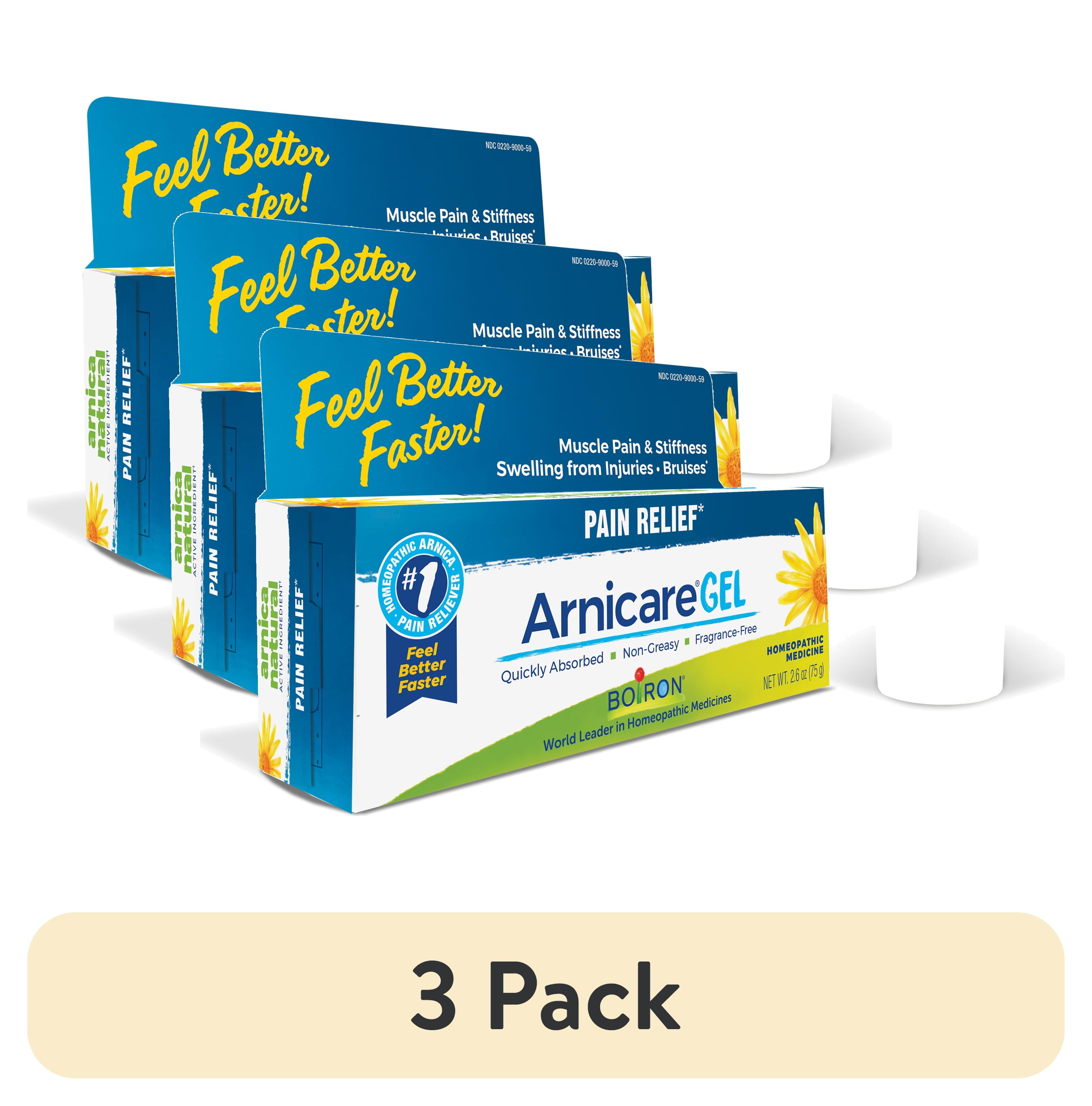 (3 pack) Boiron Arnicare Gel, Homeopathic Medicine for Pain Relief ...