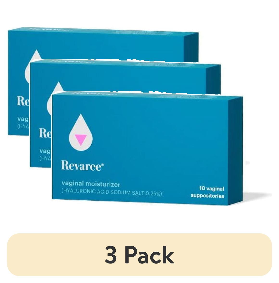 (3 pack) Bonafide Revaree - Hyaluronic Acid Vaginal Moisturizer Inserts ...