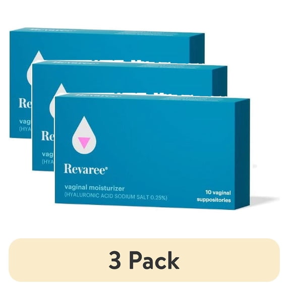 (3 pack) Bonafide Revaree - Hyaluronic Acid Vaginal Moisturizer Inserts ...