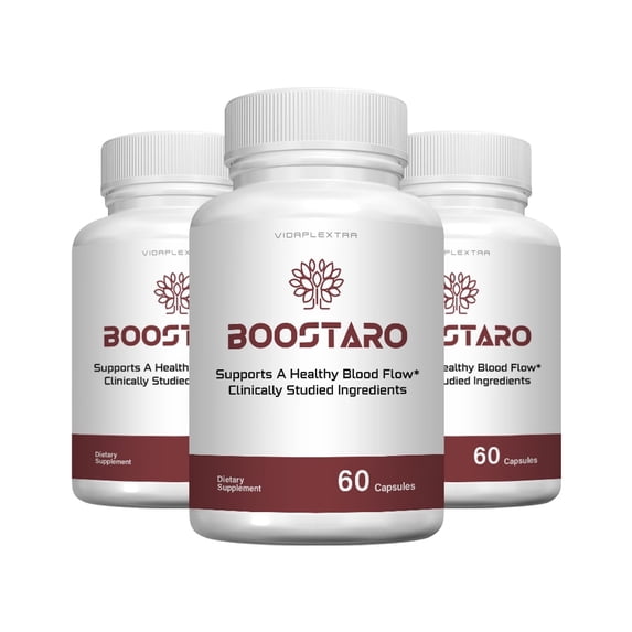 Vidaplextra Boostaro Health Support Capsules, Blood Sugar Support, 3 ...