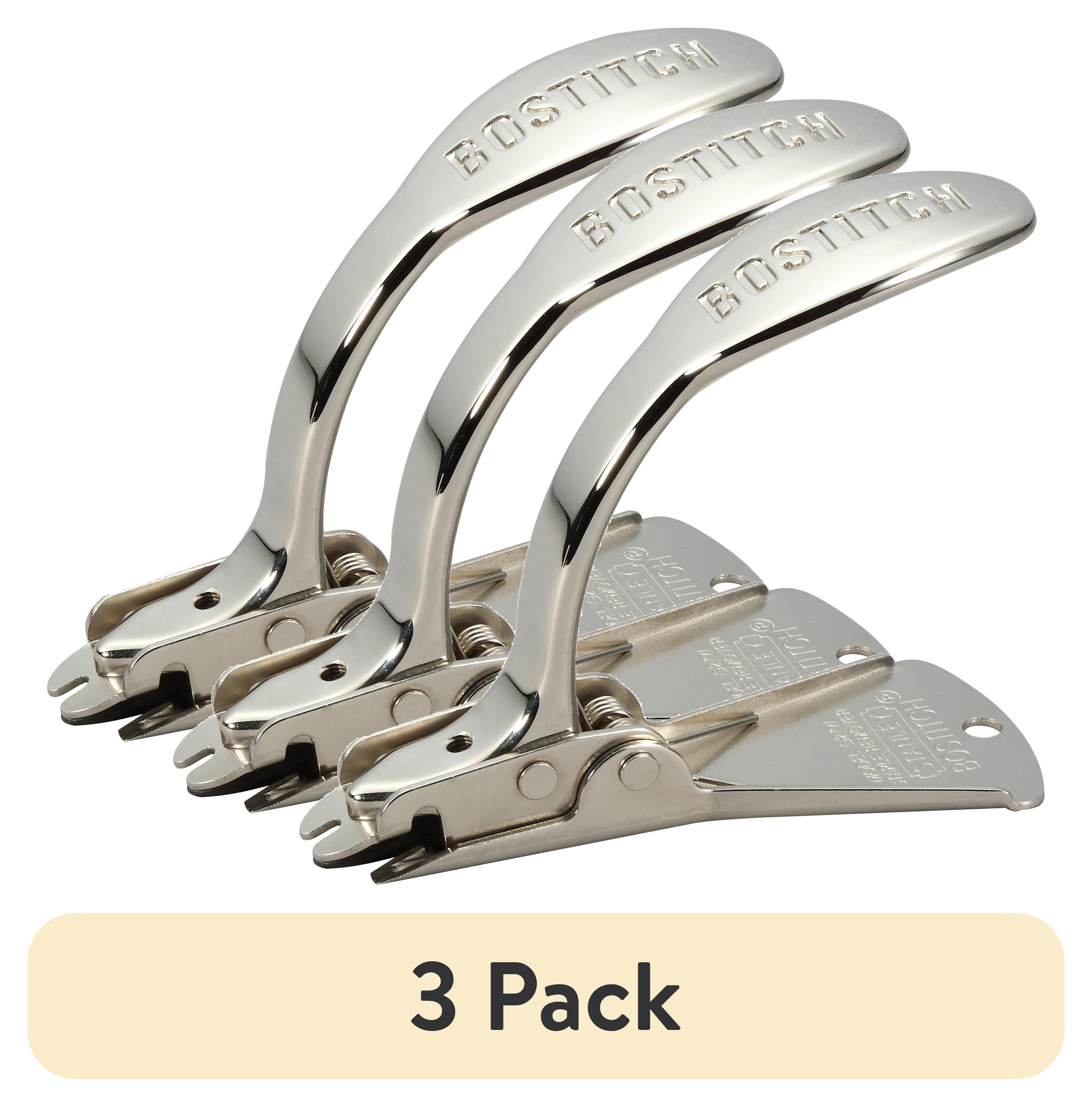 (3 pack) Bostitch Heavy Duty & Carton Staple Remover, Chrome (G27W ...
