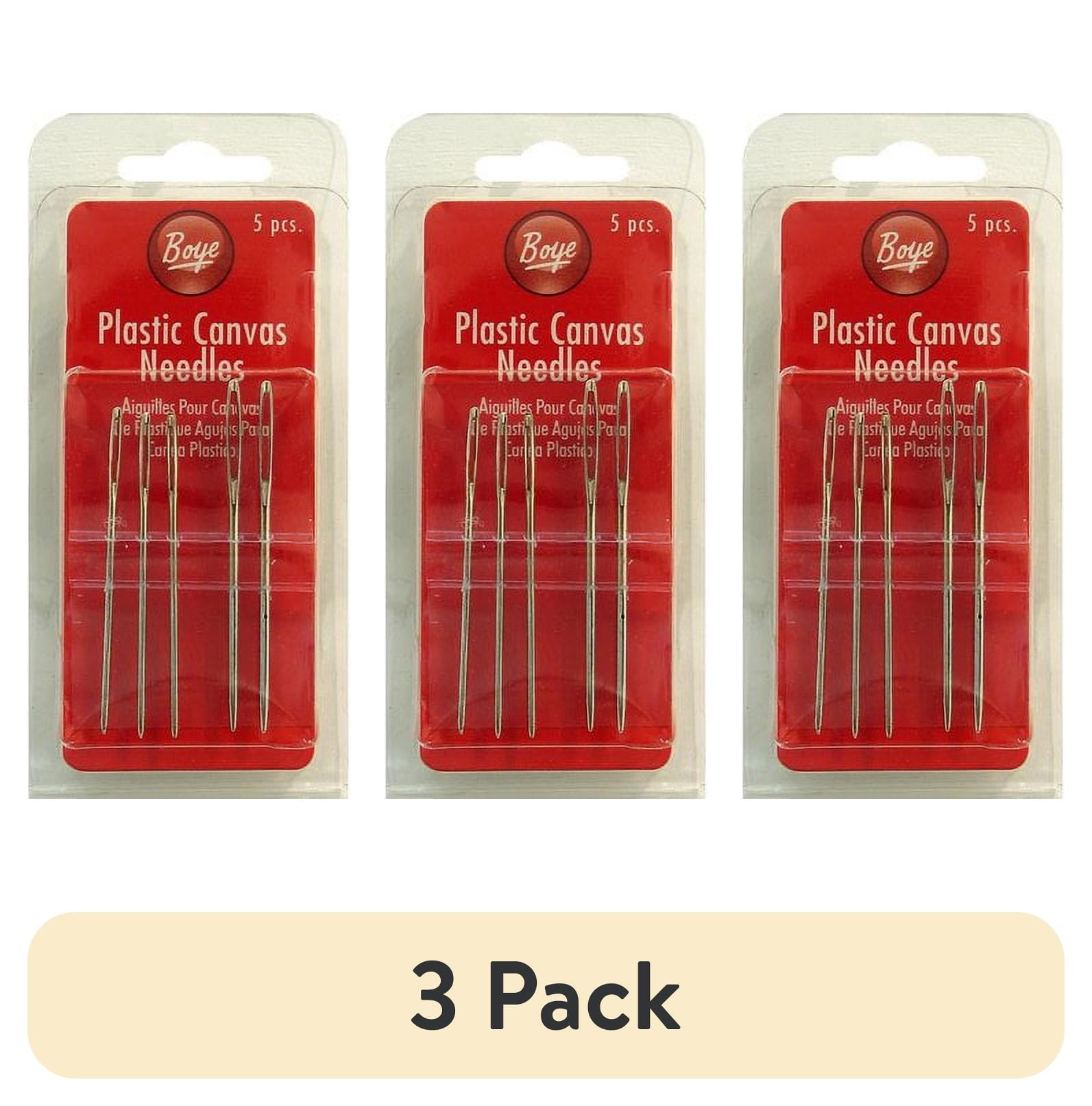 (3 pack) Boye Plastic Canvas Needles, 5 Pack, Sizes 16 and 18 - Walmart.com