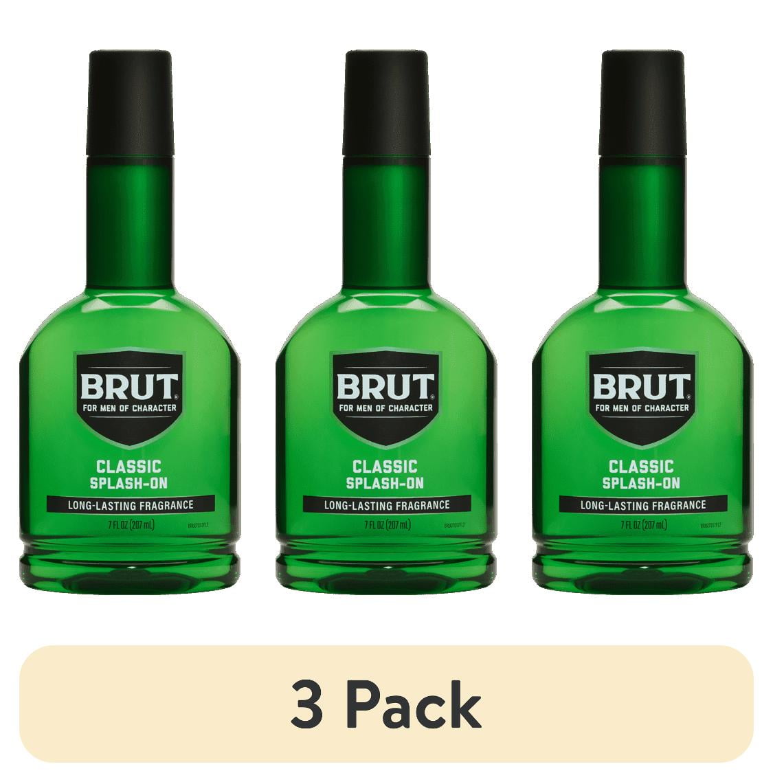(3 pack) Brut Classic Splash on, Wood & Citrus Scent, Cologne for Men ...