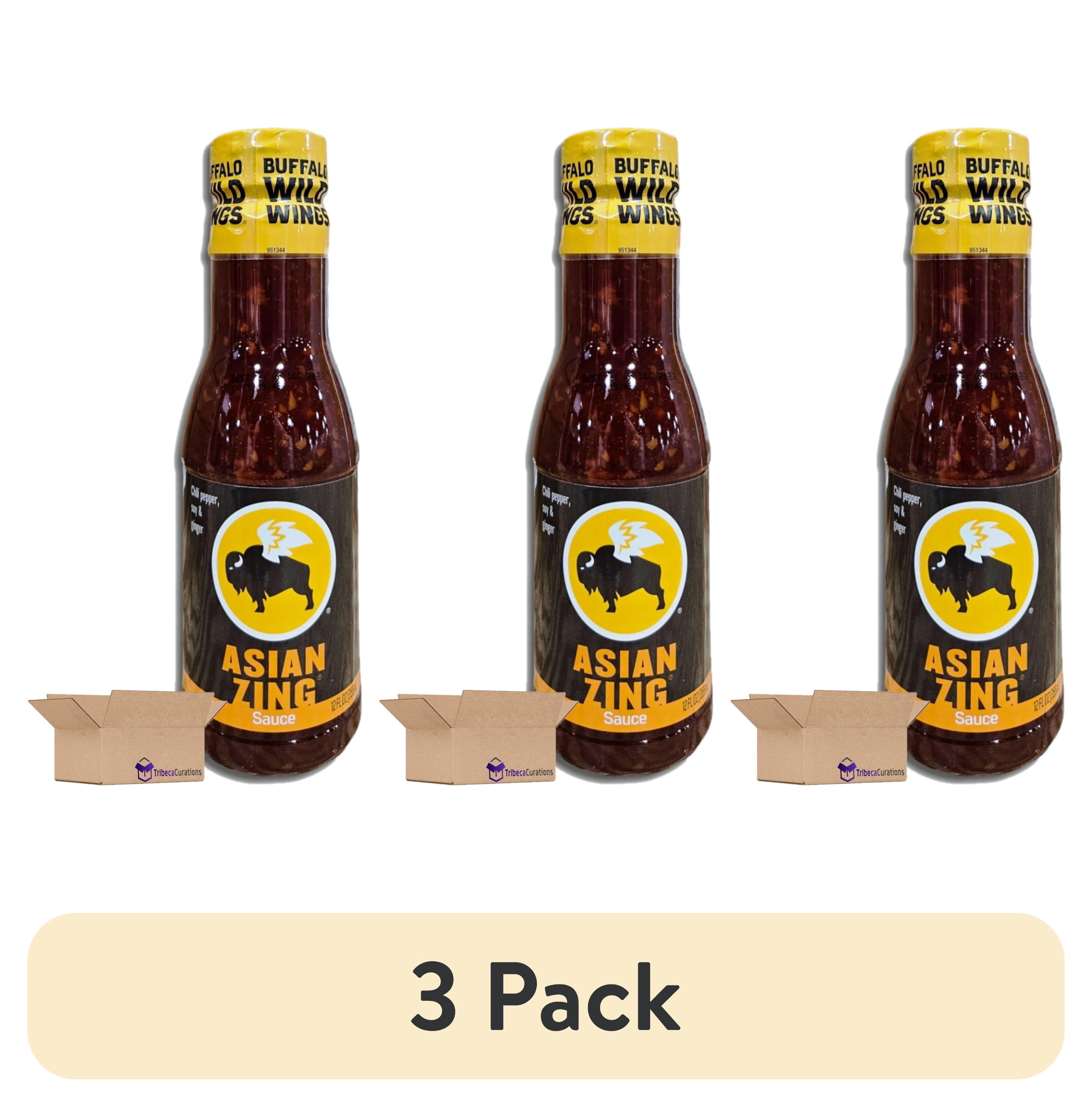 (3 pack) Buffalo Wild Wings Asian Zing Sauce | 12 Fl Oz | Pack of 2 ...