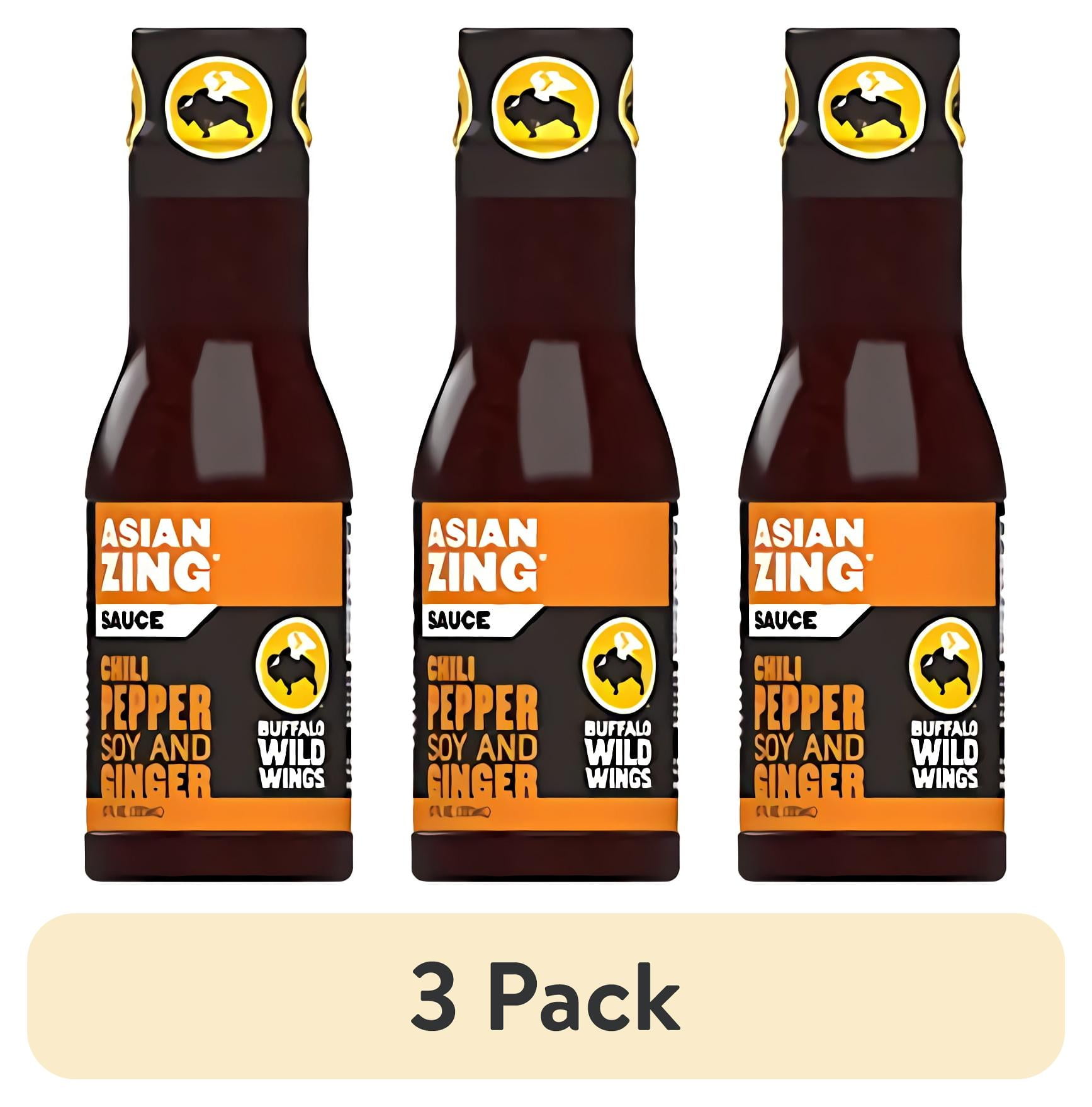 (3 pack) Buffalo Wild Wings Asian Zing Sauce | 12 Fl Oz | Pack of 2 ...