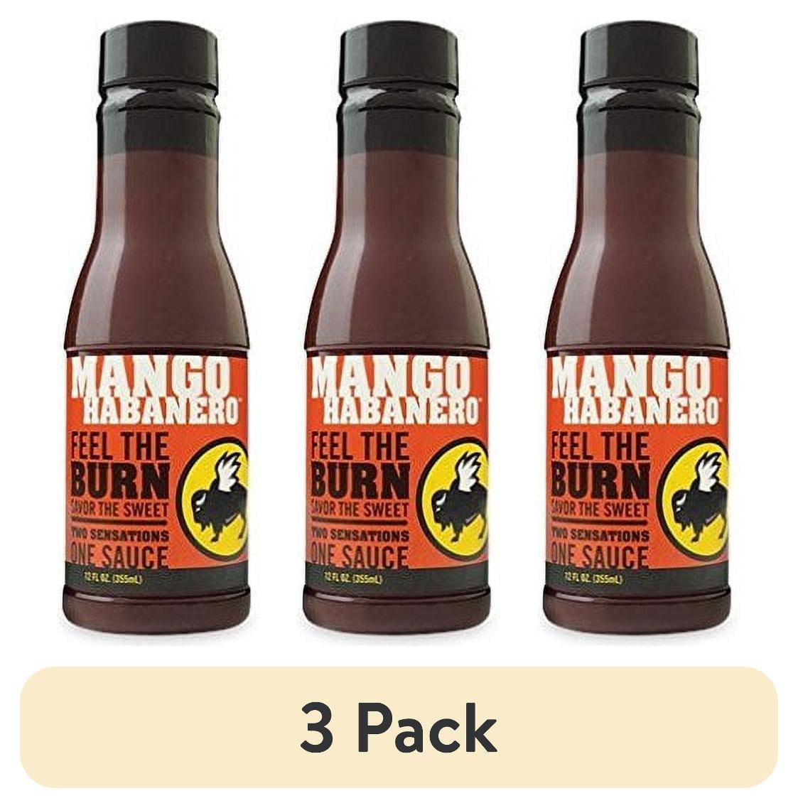 (3 pack) Buffalo Wild Wings Barbecue Sauces | Mango Habanero, 2 Pack ...