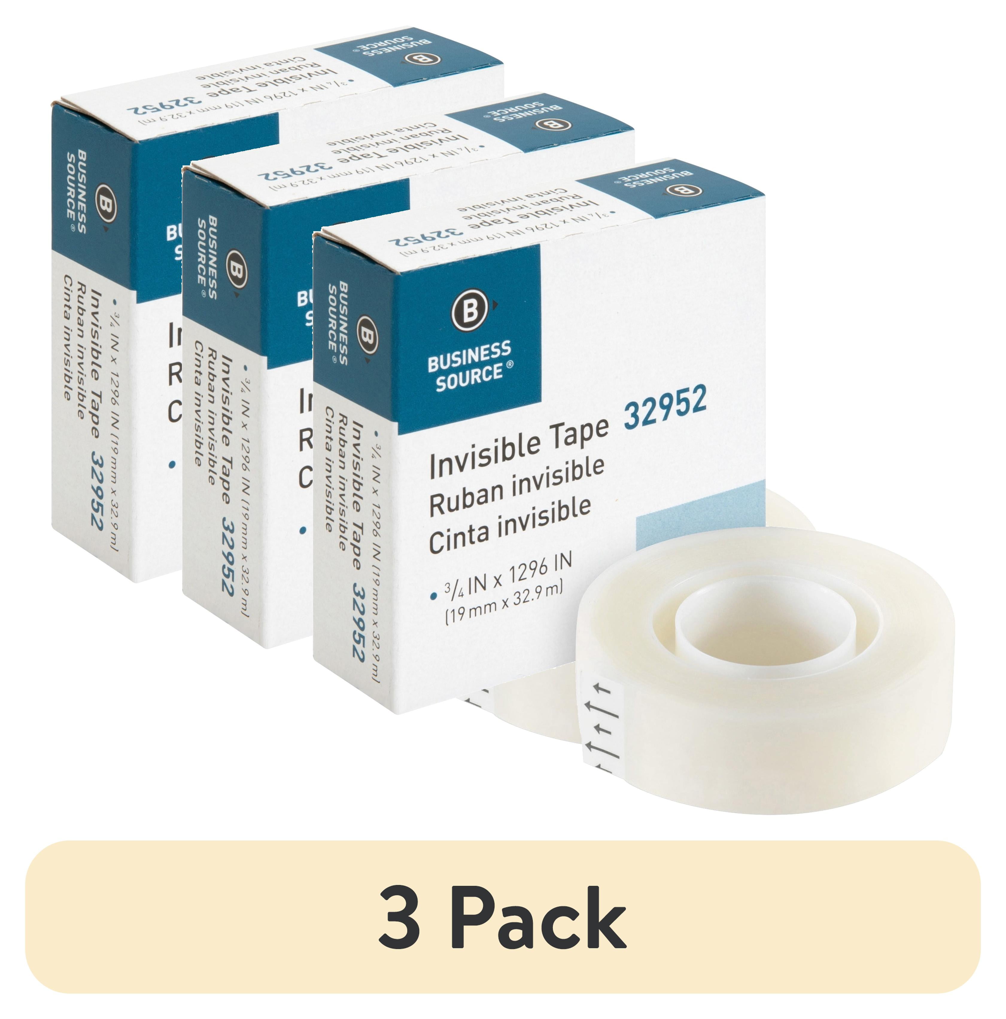 (3 pack) Business Source, BSN32952, Invisible Tape Dispenser Refill, 1 ...