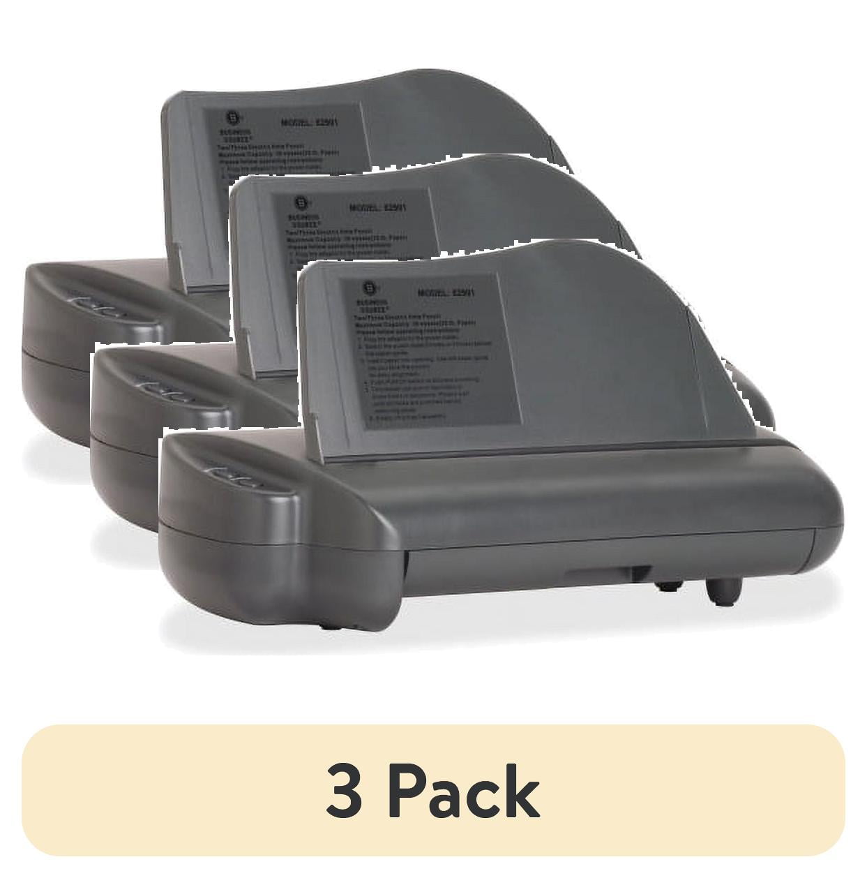 (3 pack) Business Source, BSN62901, Electric Adjustable 3-hole Punch, 1 ...