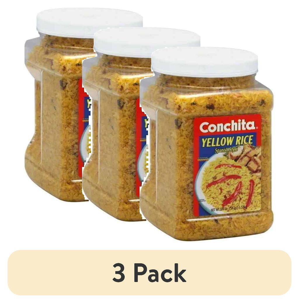 (3 pack) CONCHITA - Rice Mix Spanish Yellow 3.4LB ( Pack of 6 ...