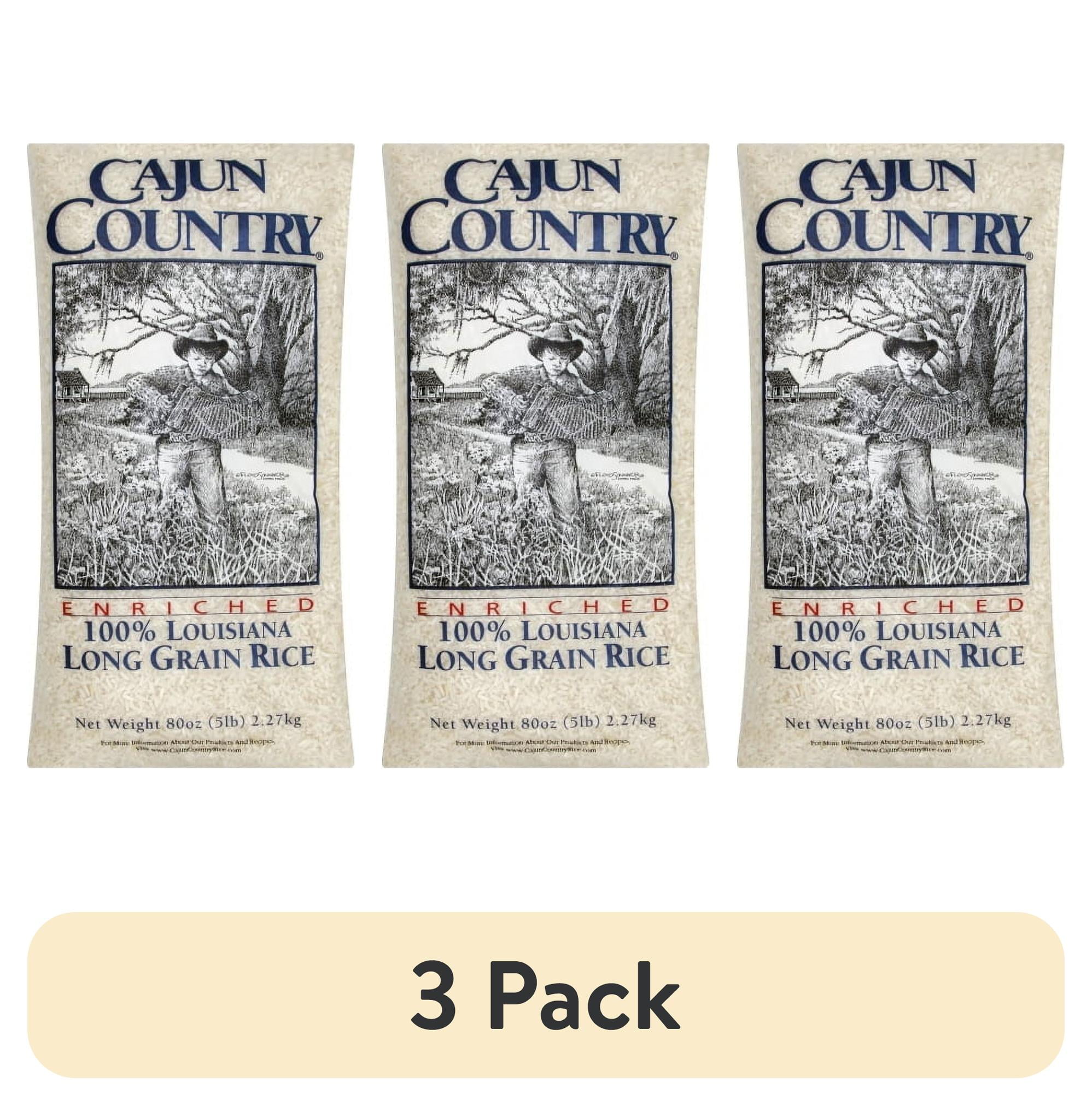 (3 pack) Cajun Ctry Long Grain Rice 5LB - Walmart.com