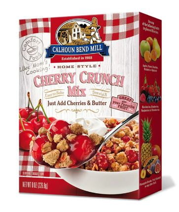 (3 pack) Calhoun Bend Mill Cherry Crunch Mix Sweet & Crunchy Topping ...