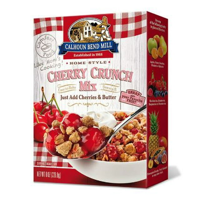 (3 pack) Calhoun Bend Mill Cherry Crunch Mix Sweet & Crunchy Topping ...