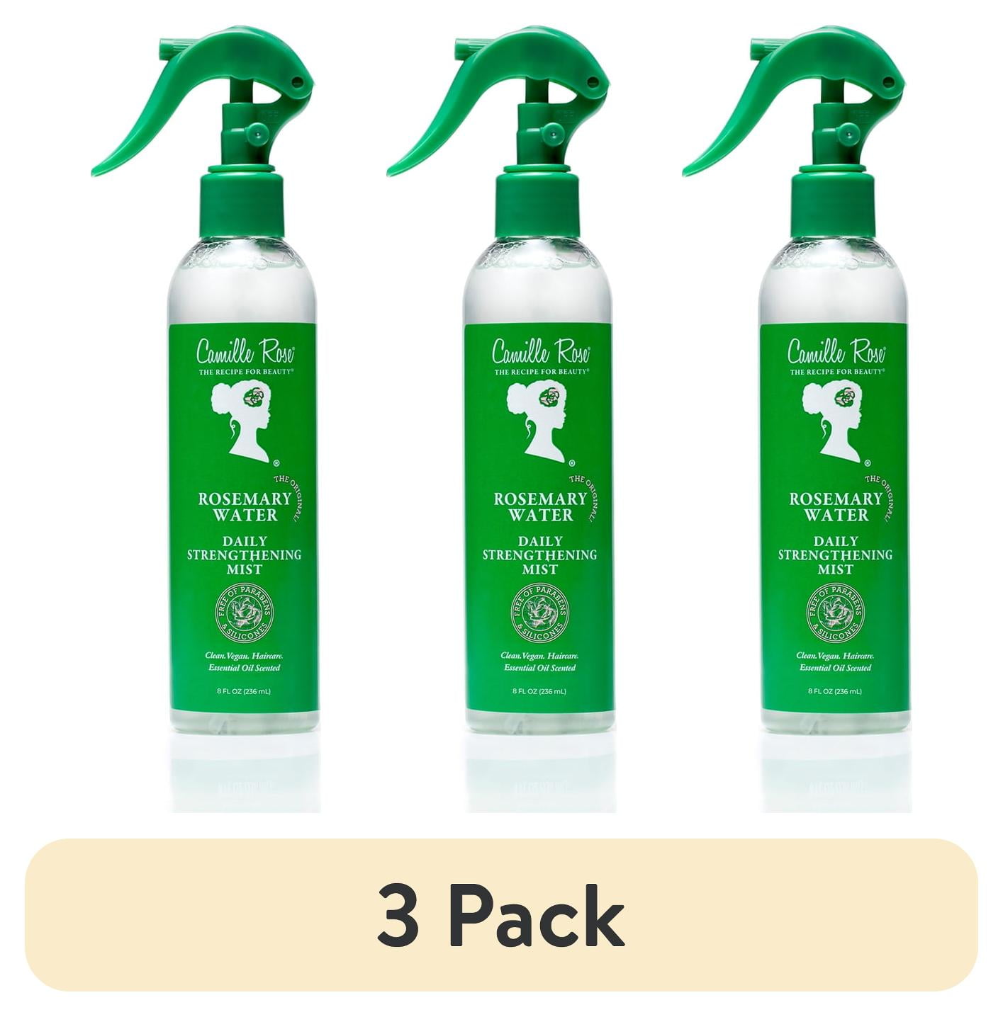 (3 pack) Camille Rose Rosemary Water Daily Refresh & Hydrate Strengthening Mist Spray with ...