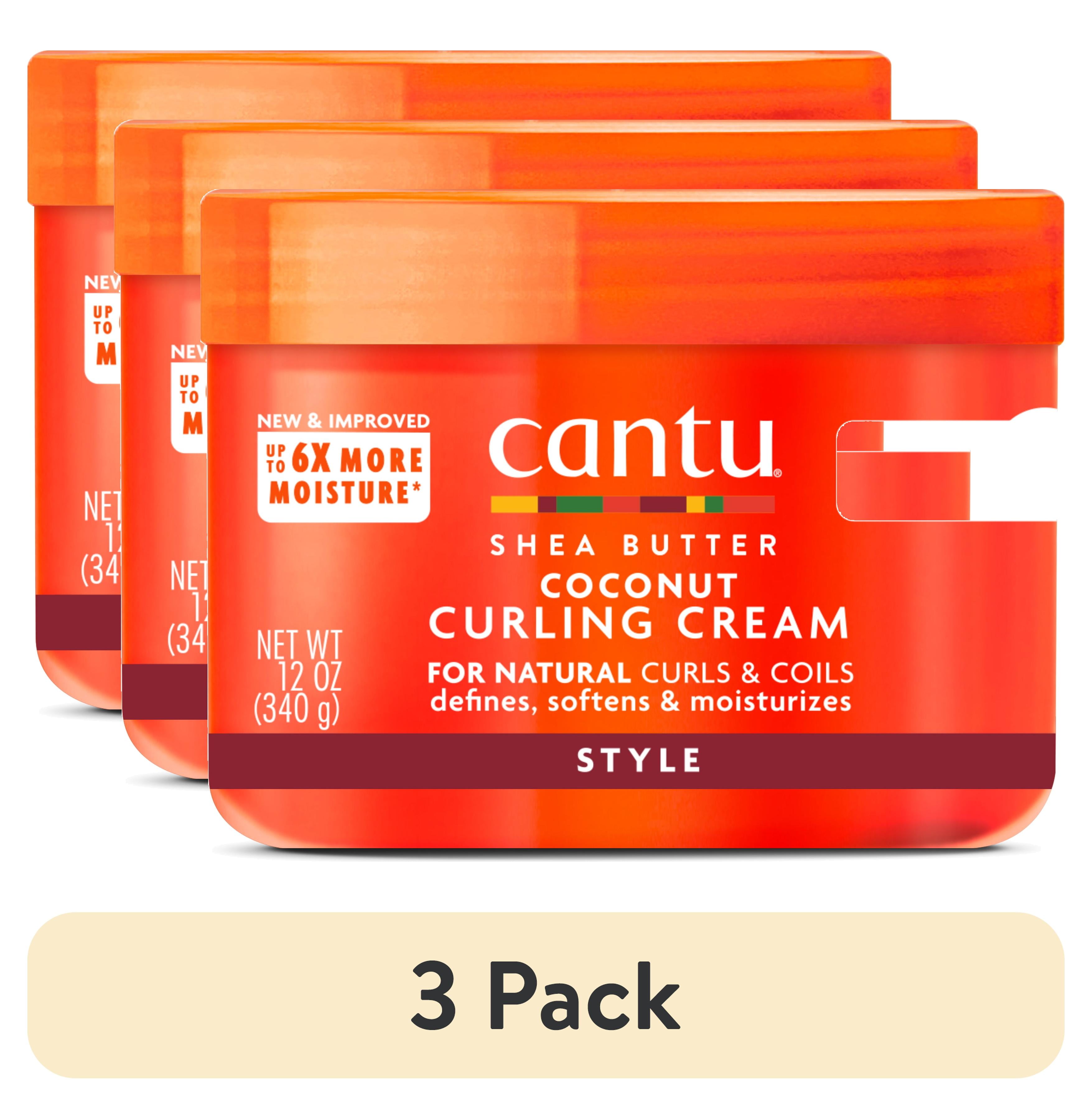 (3 pack) Cantu Shea Butter Coconut Curling Nourishing Moisturizing Hair ...