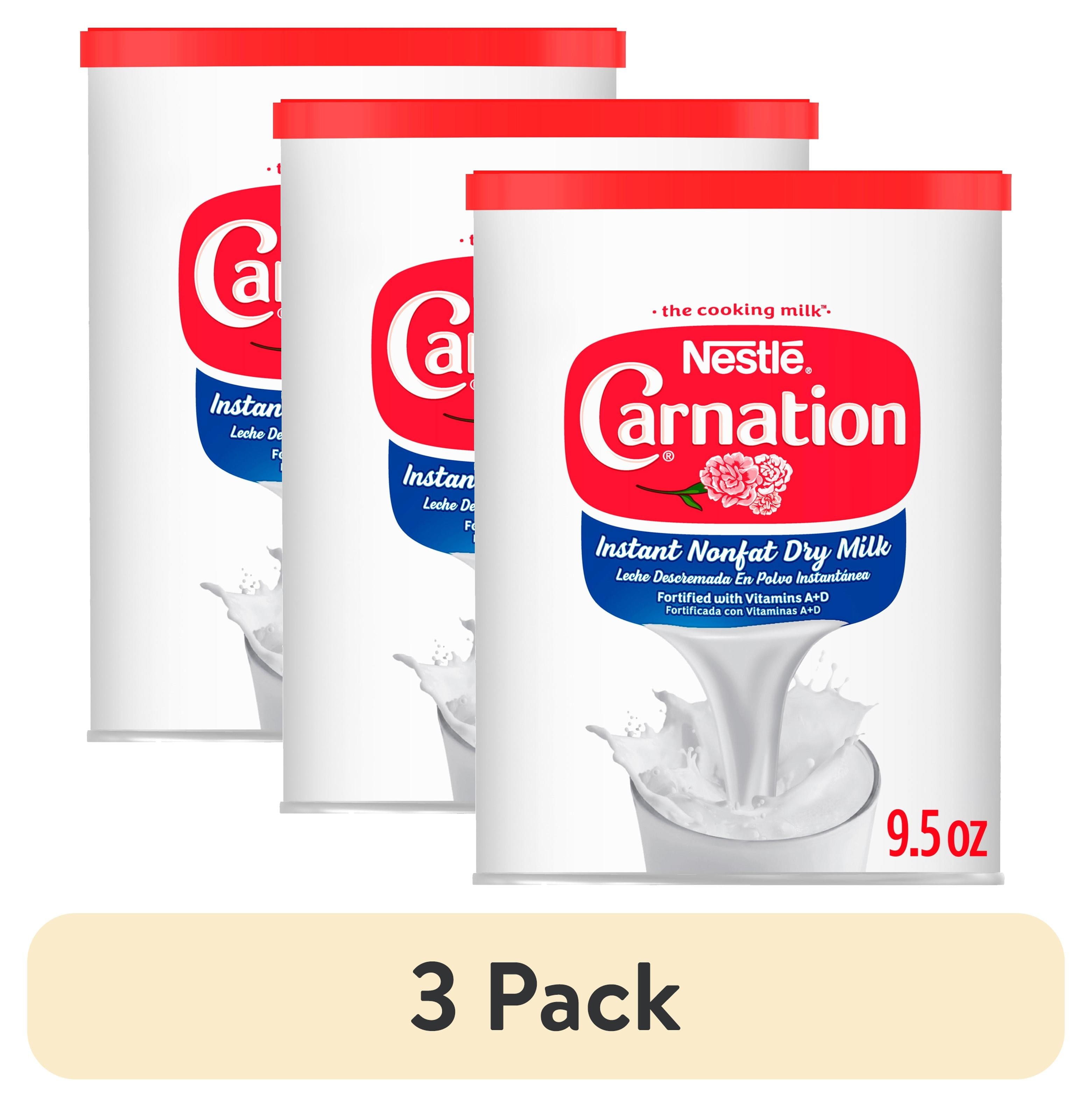 (3 pack) Nestle Carnation Instant Non fat Dry Milk, 9.625 oz, 12 ...