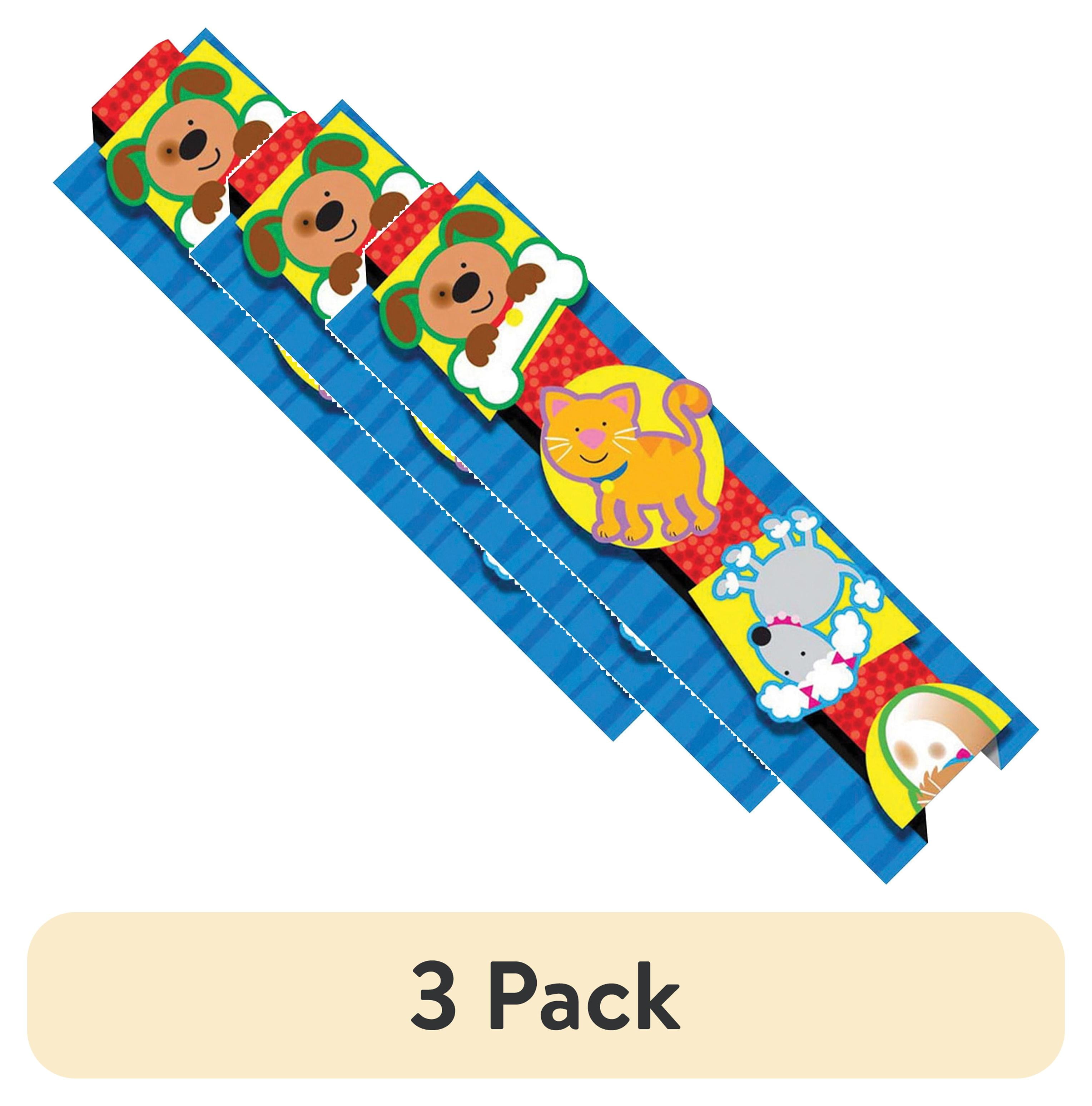 (3 pack) Carson-Dellosa Pop-Its Dogs & Cats Border, Assorted, 8 / Pack ...