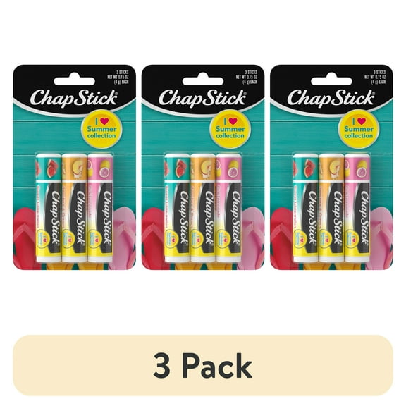 ChapStick Fall Favorites Lip Balm, 0.45oz, 3 Pack - Walmart.com